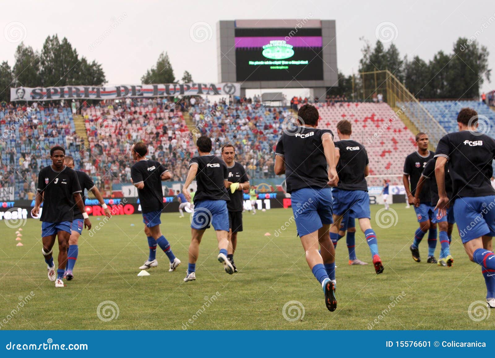 Steaua Bucharest Football Team Editorial Photo - Image of football ...