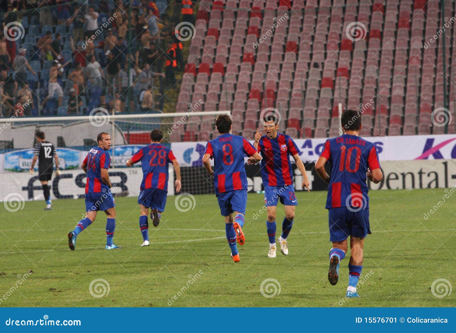 Steaua Bucharest Football Team Editorial Photo - Image of bucharest ...