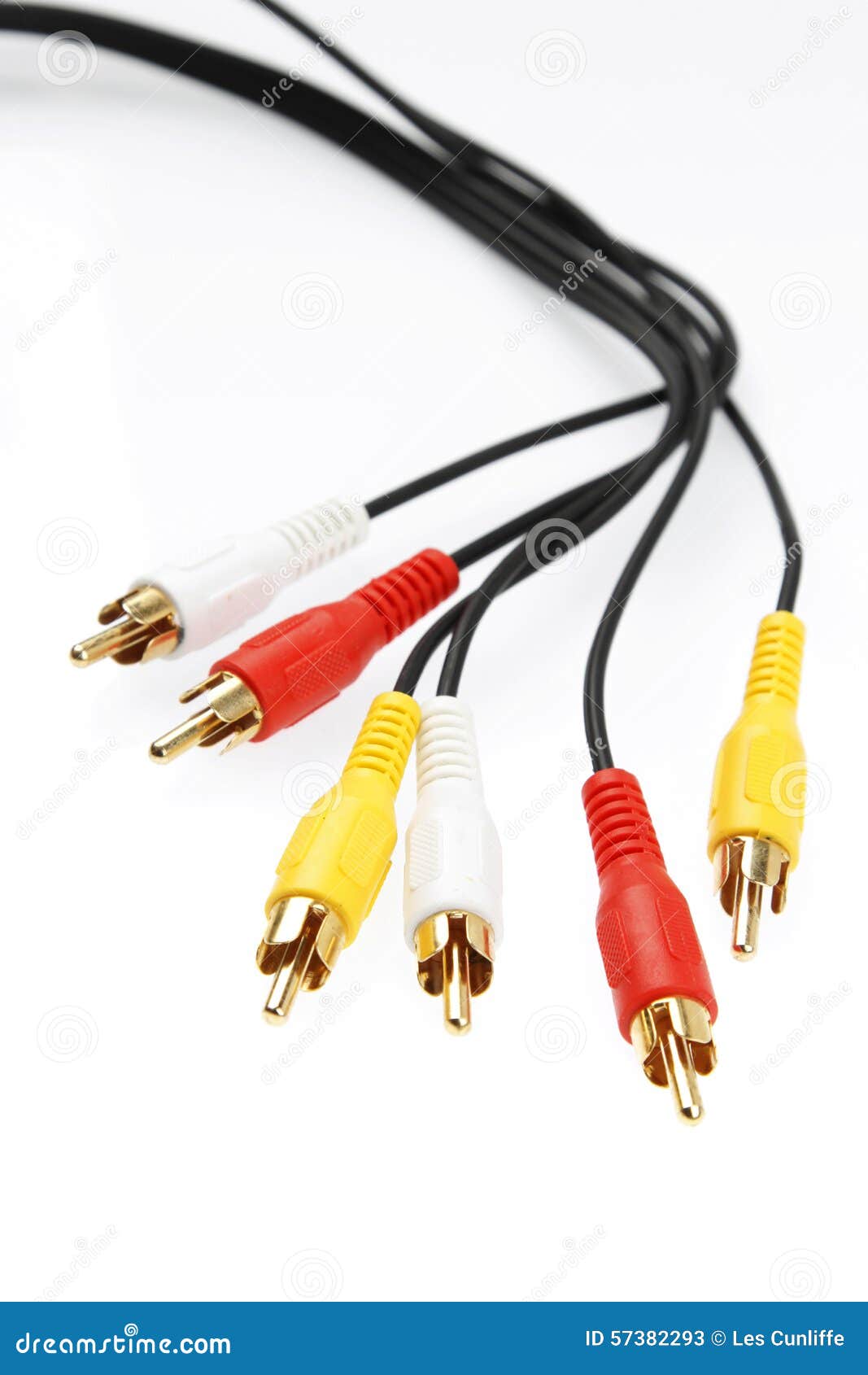 Stecker und Kabel stockbild. Bild von seilzug, steckfassungen - 57382293