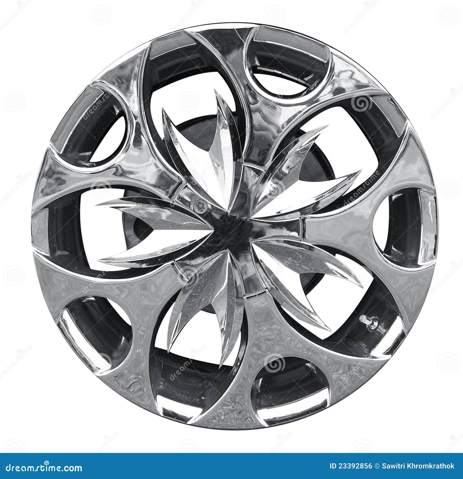 Steel alloy car rim stock photo. Image of aluminum, bright - 23392856