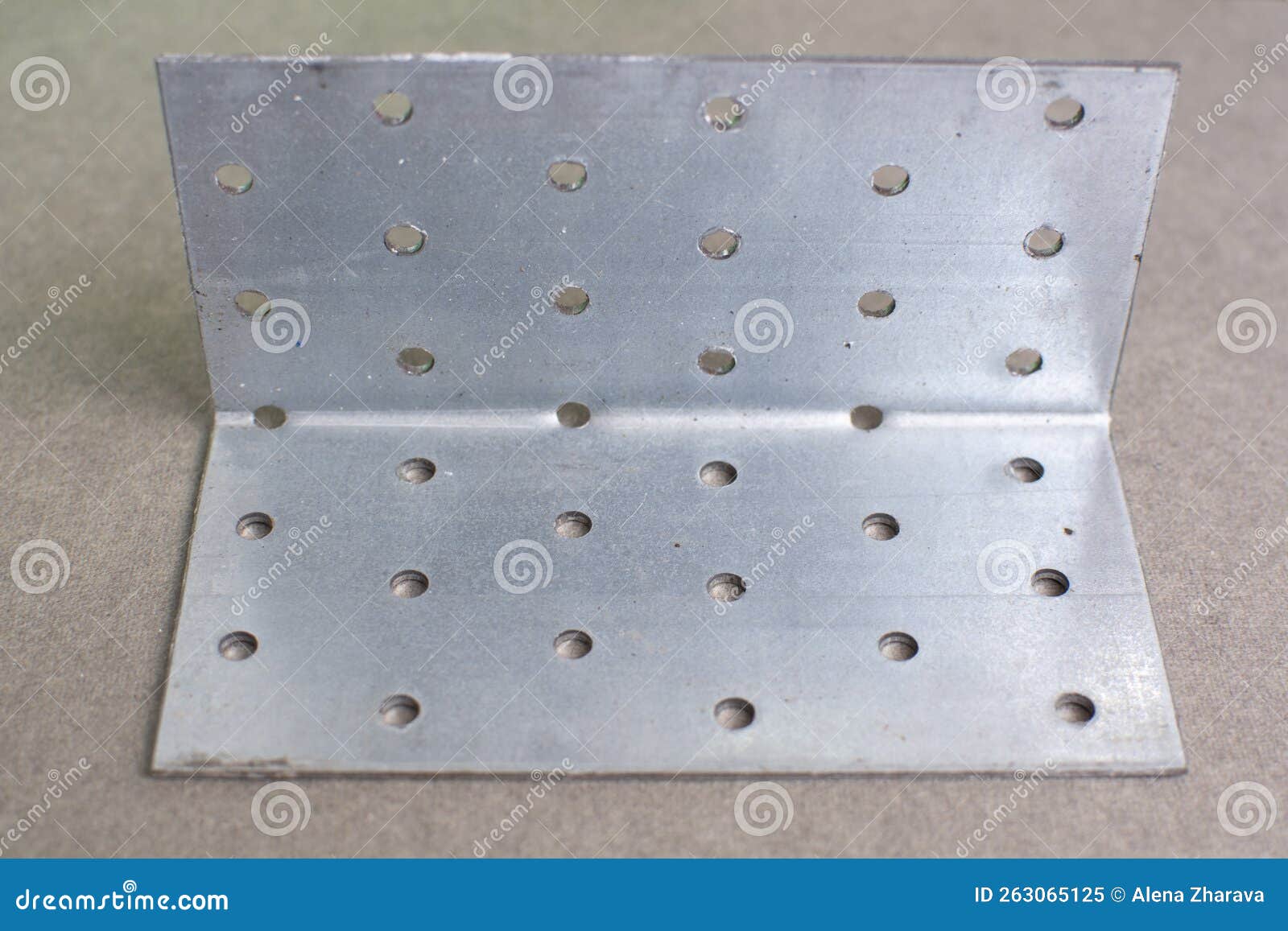 Metal Plate for Construction Work. the Assortment of the Construction ...