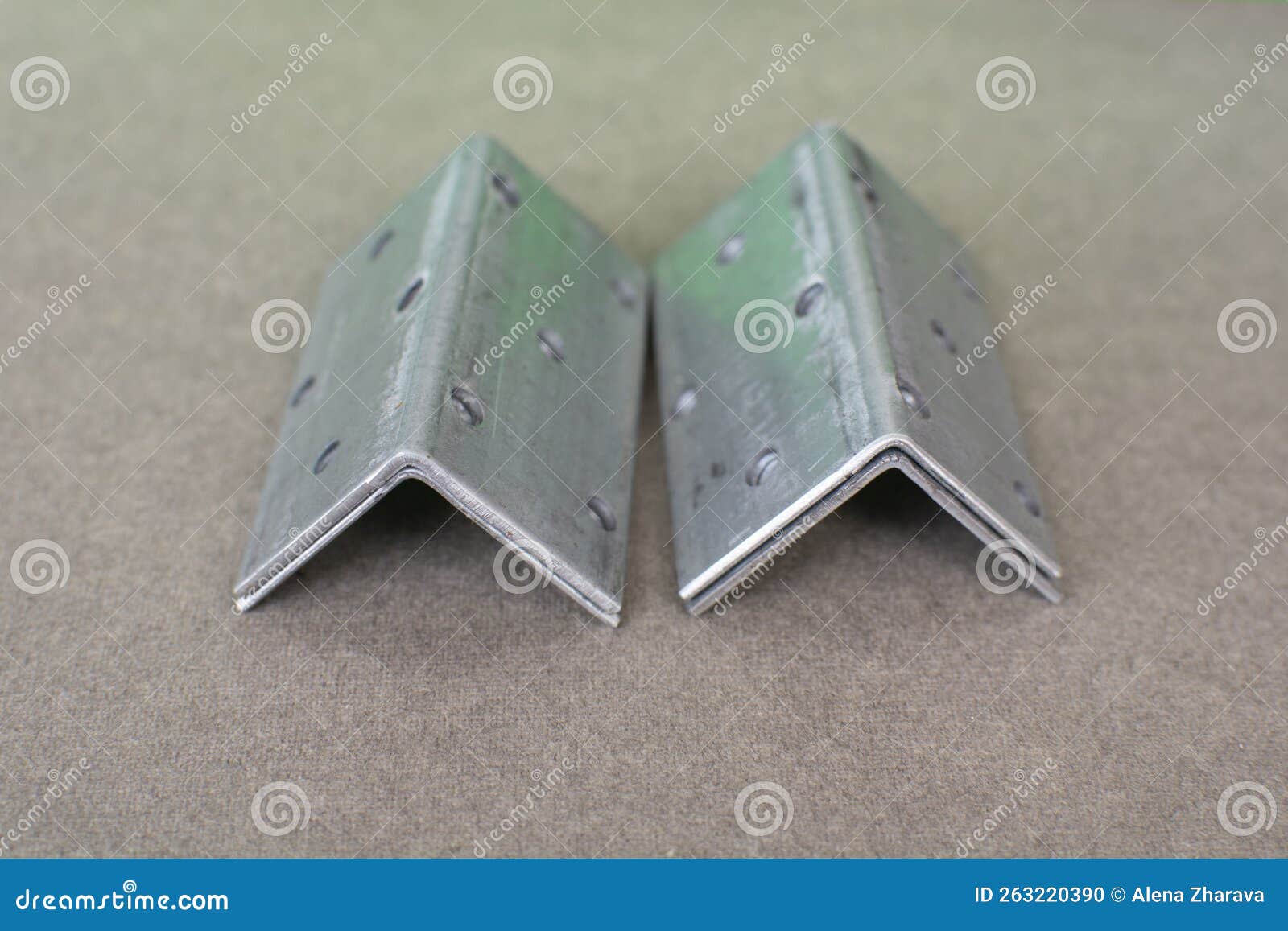 Metal Plate for Construction Work. the Assortment of the Construction ...