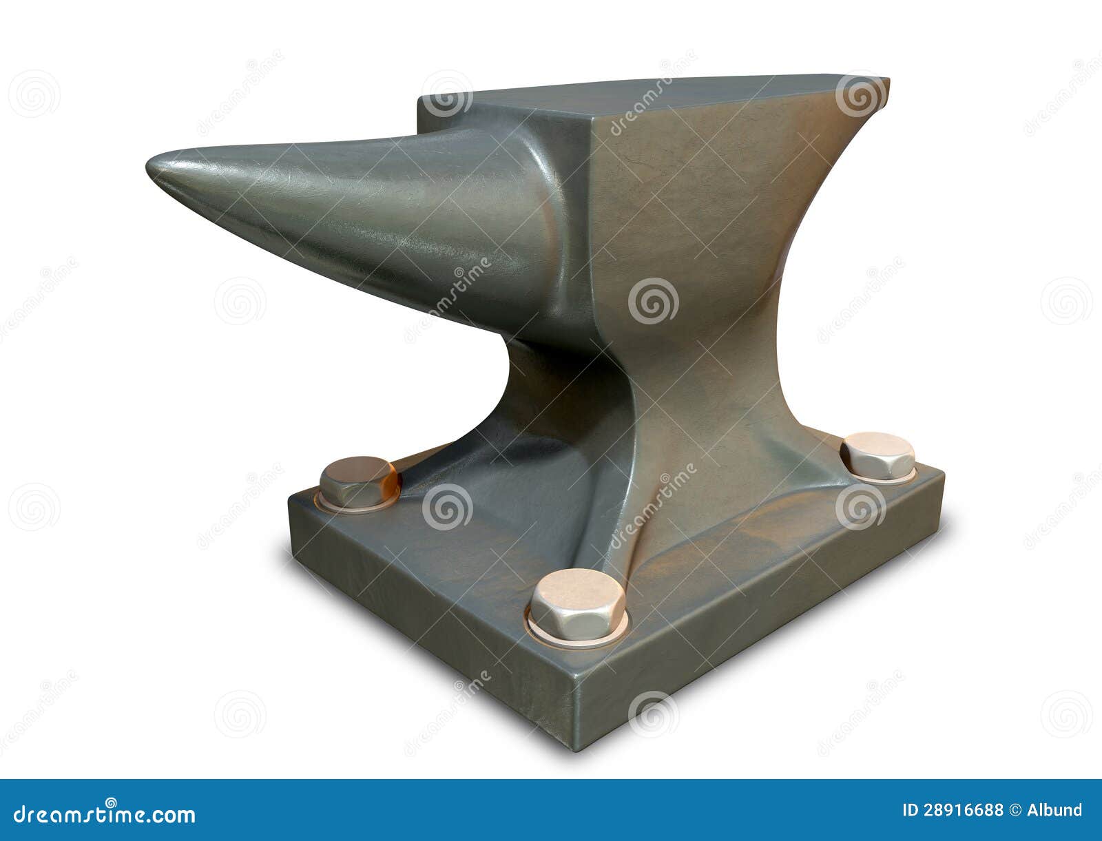Steel Anvil Perspective stock photo. Image of steel, equipment - 28916688