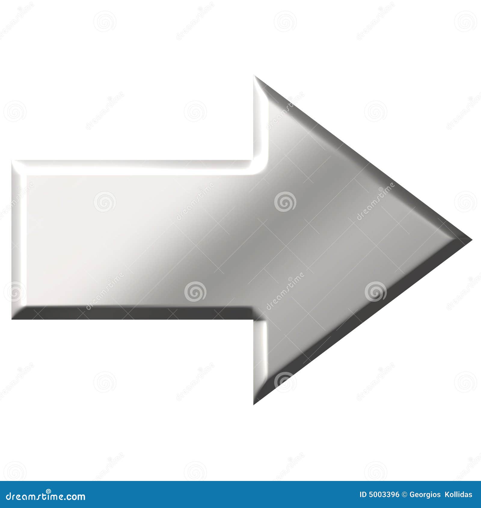 Steel Arrow stock illustration. Illustration of direction - 5003396