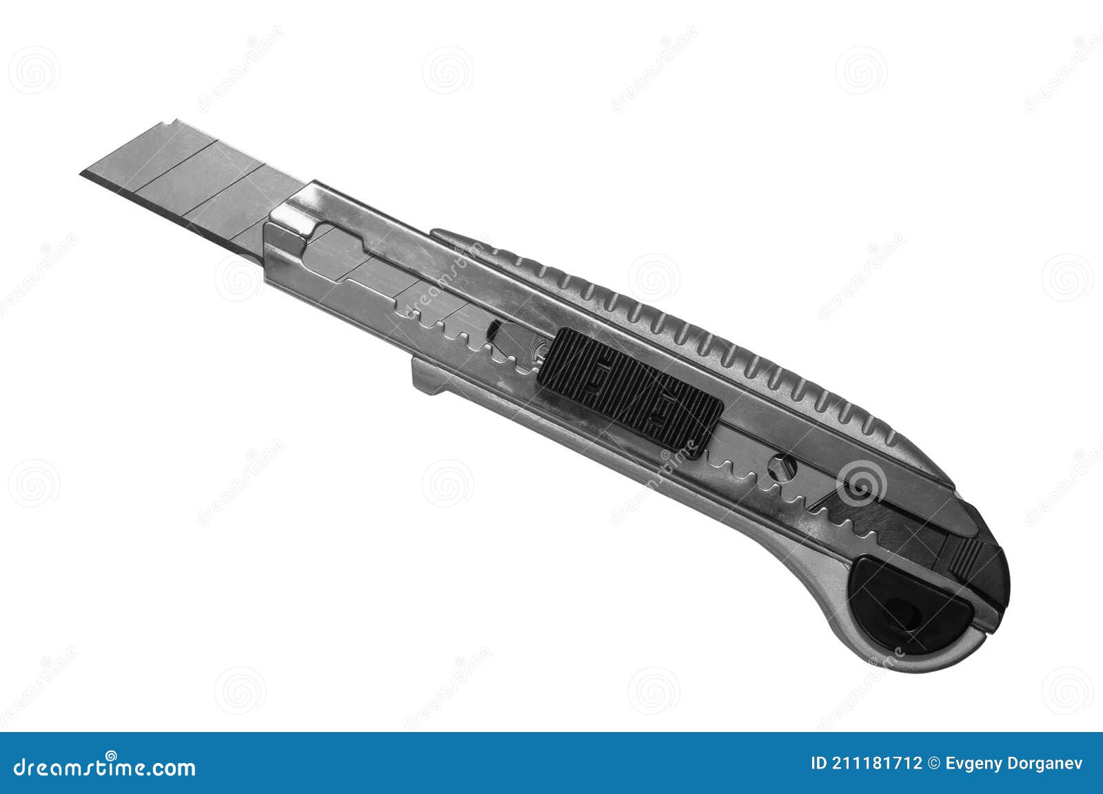 Steel Assembly Knife with Replaceable Blades Isolate Stock Photo ...