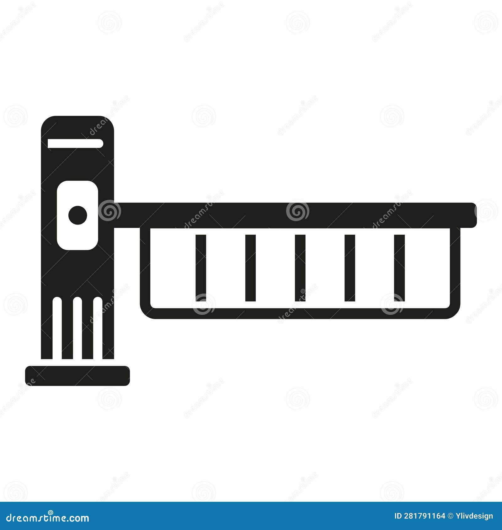 Steel Automatic Gates Icon Simple Vector. House Gate Stock Vector ...