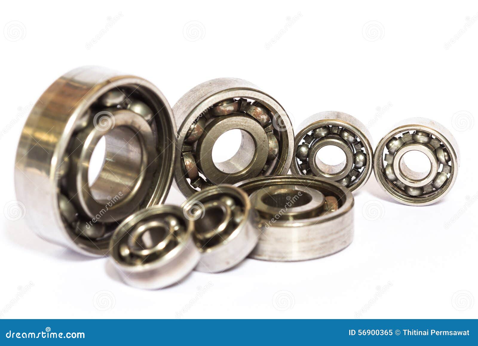 Steel ball bearings stock image. Image of motion, parts - 56900365