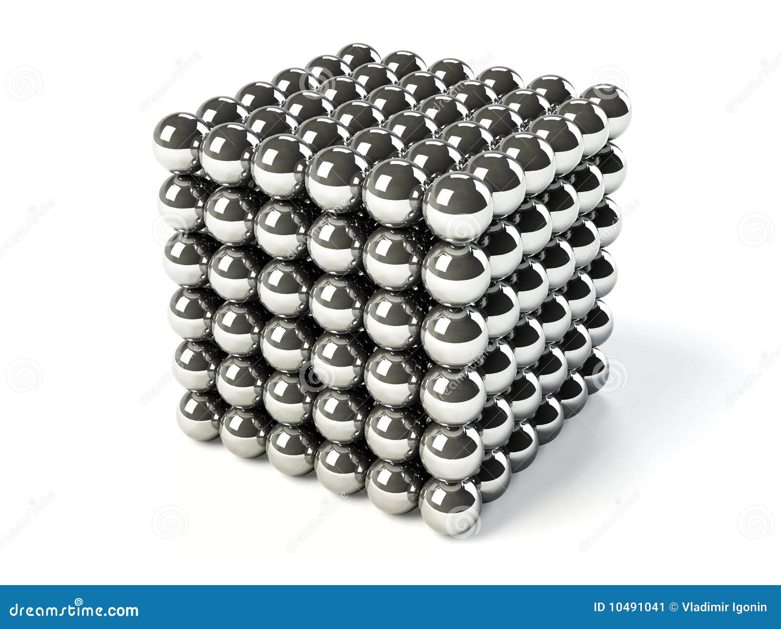 Steel balls stock illustration. Illustration of network - 10491041
