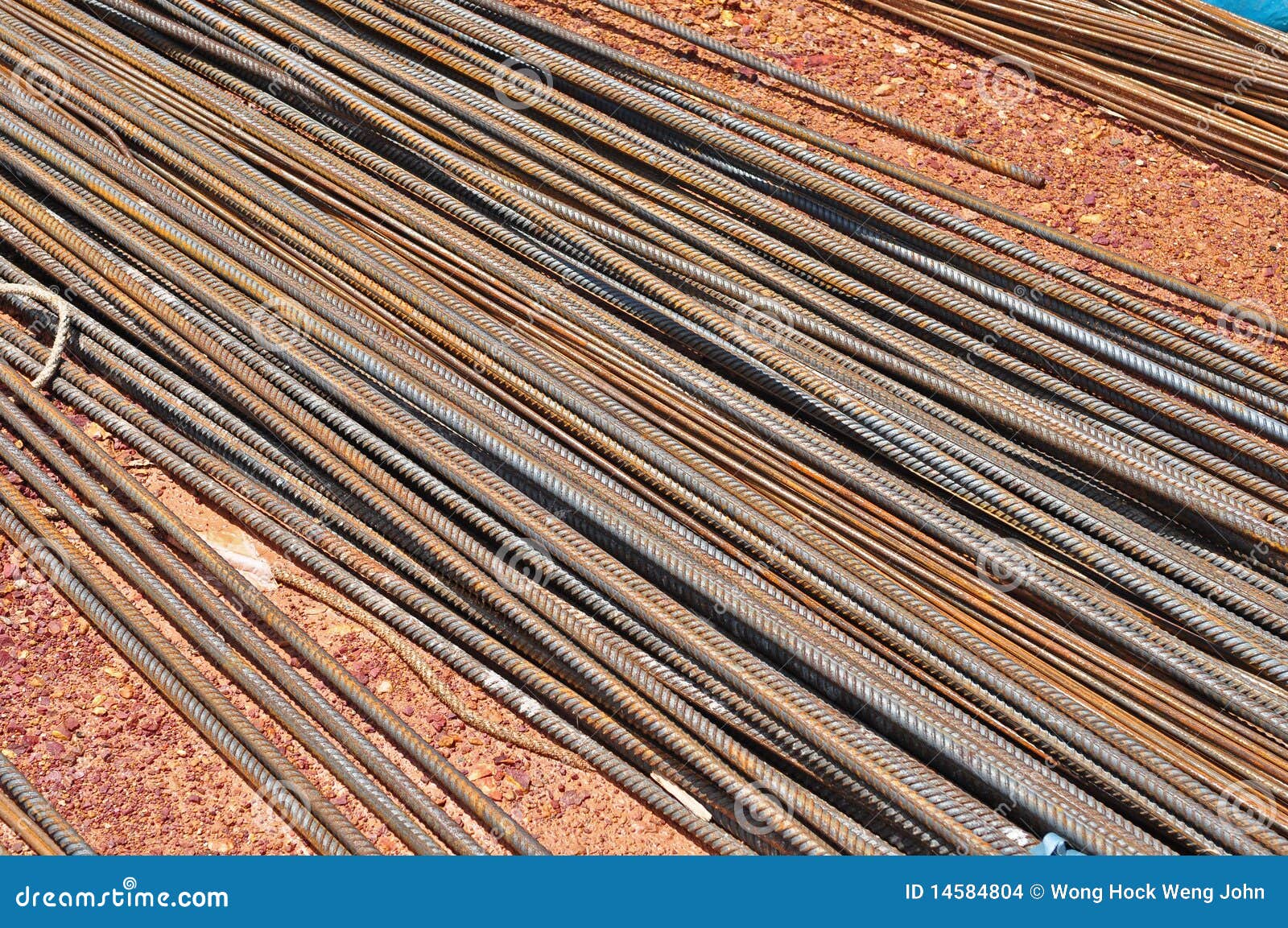 Steel bar stock photo. Image of work, iron, material - 14584804