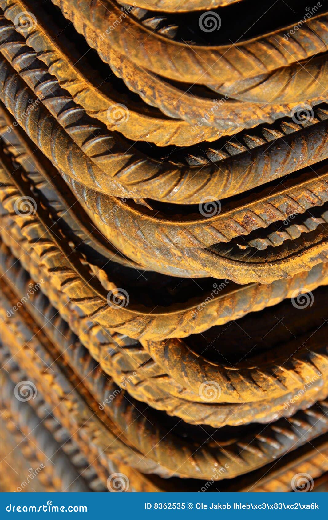 Steel bar stock image. Image of industrial, construction - 8362535