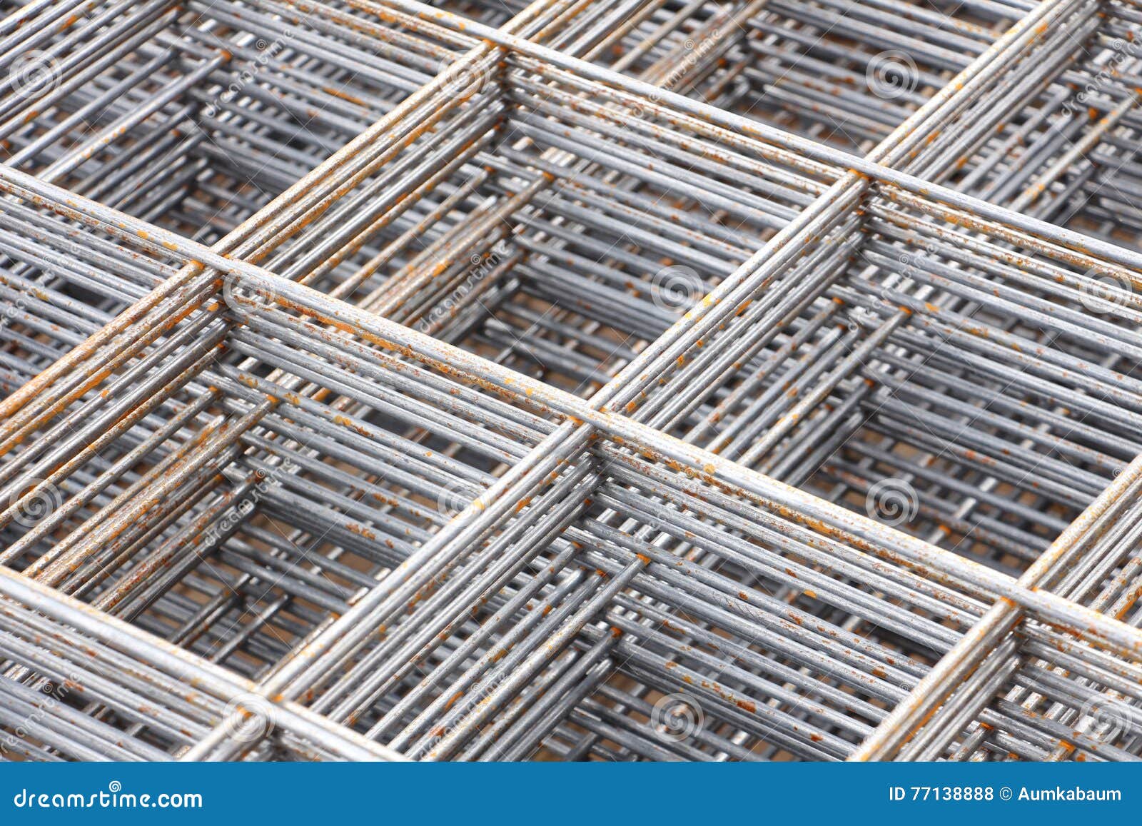 Steel bar framework stock photo. Image of rust, rusting - 77138888