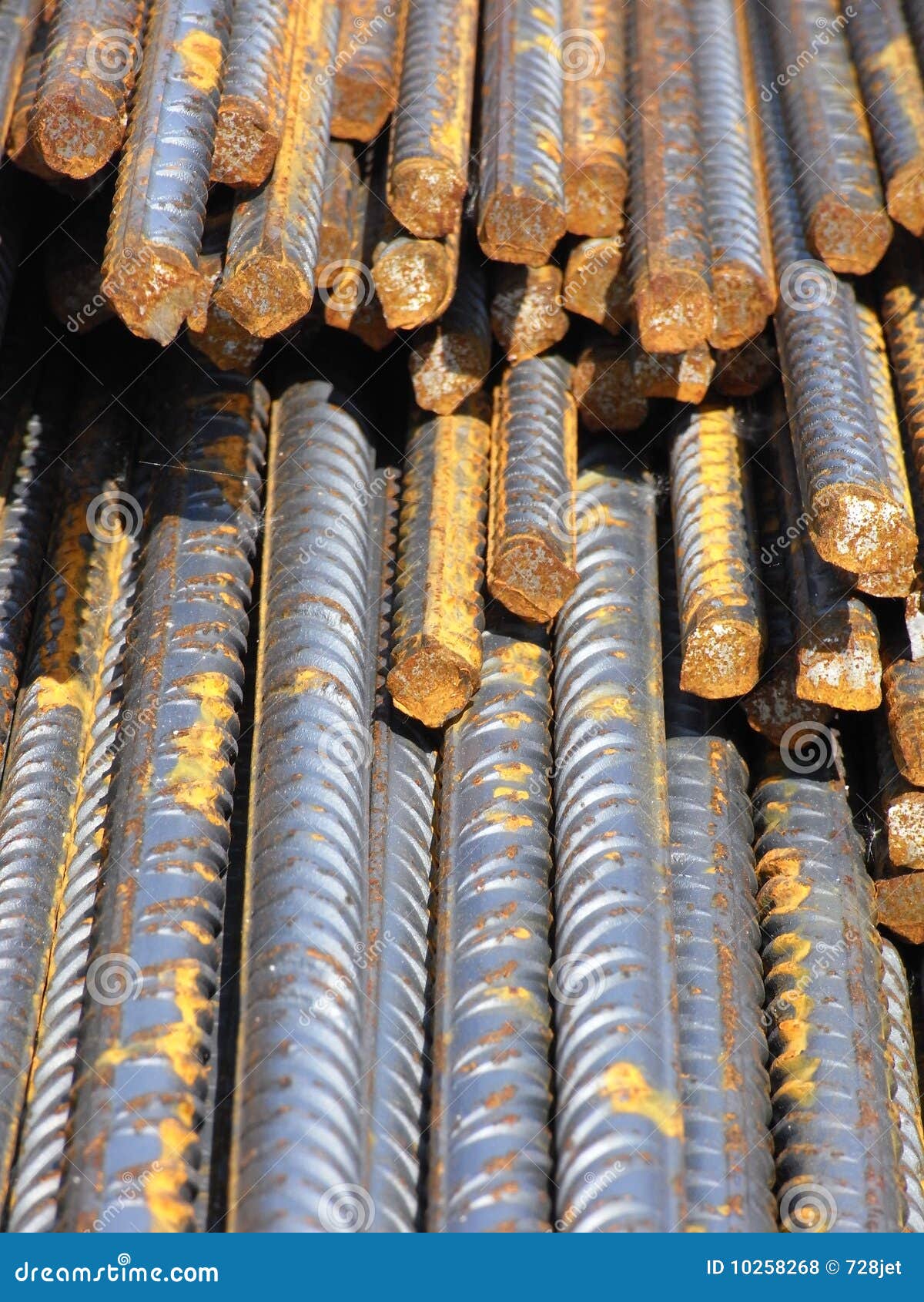 Steel bars stock photo. Image of industry, abstract, material - 10258268