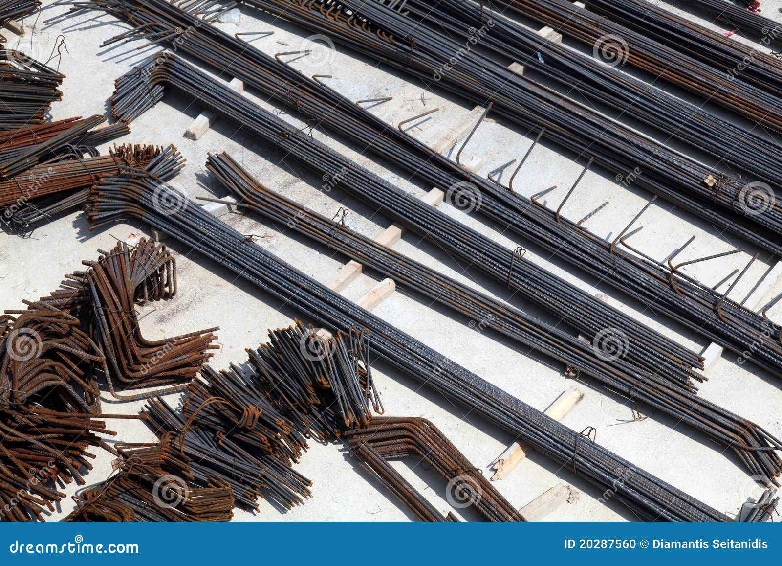 Steel bars stock photo. Image of base, architecture, craft - 20287560
