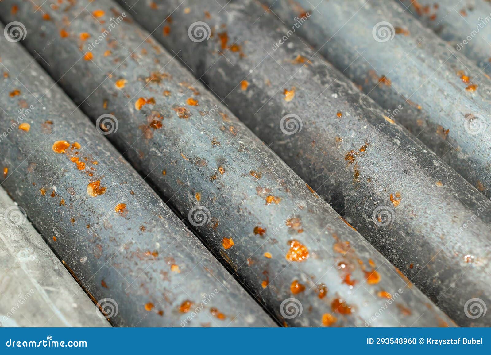 Steel Bars with Rust. Background Stock Photo - Image of bars, structure ...