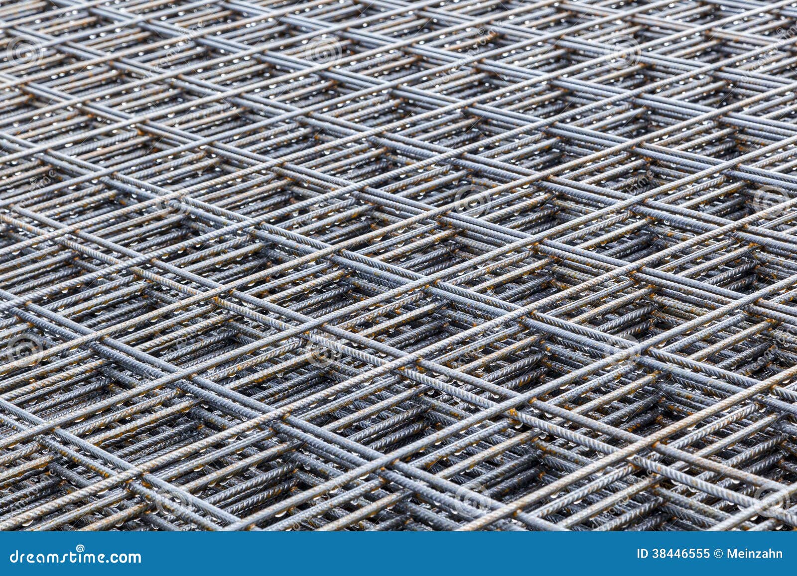 Steel Bars Stacked for Construction Stock Image - Image of industrial ...