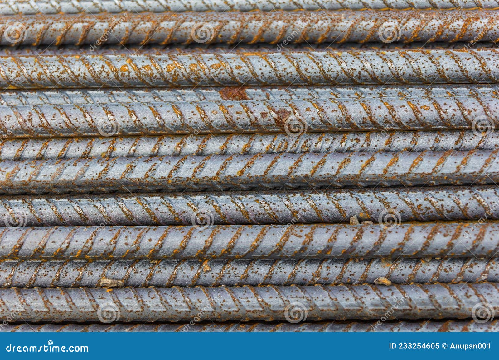 Steel Bars Used in Construction, Steel Bars Close- Up Background Stock ...