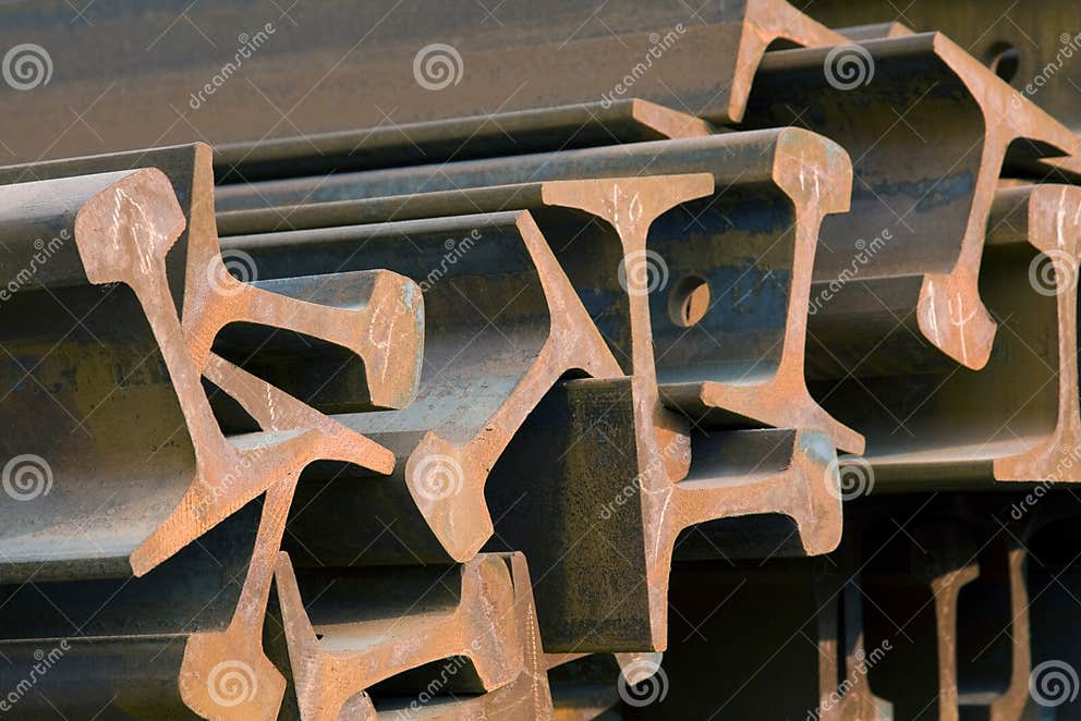 Steel Beams stock image. Image of metal, industry, material - 17824243