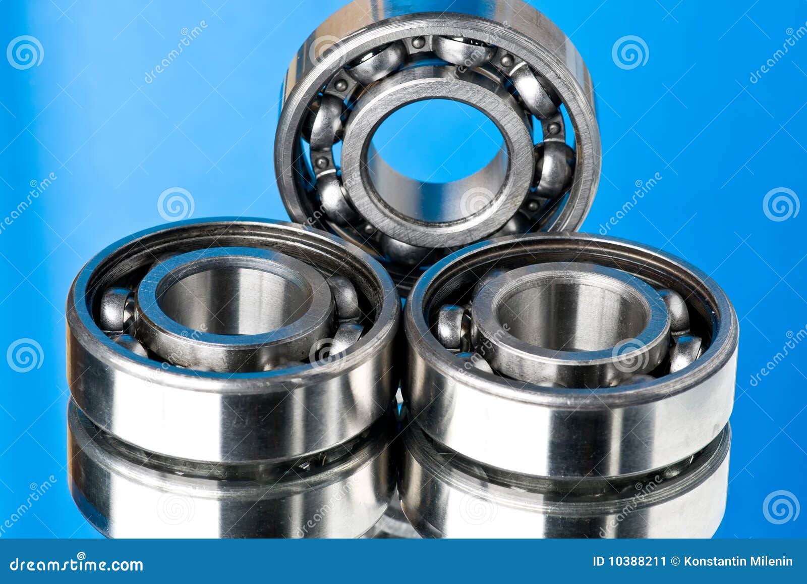 The steel bearing stock image. Image of bearing, precision - 10388211