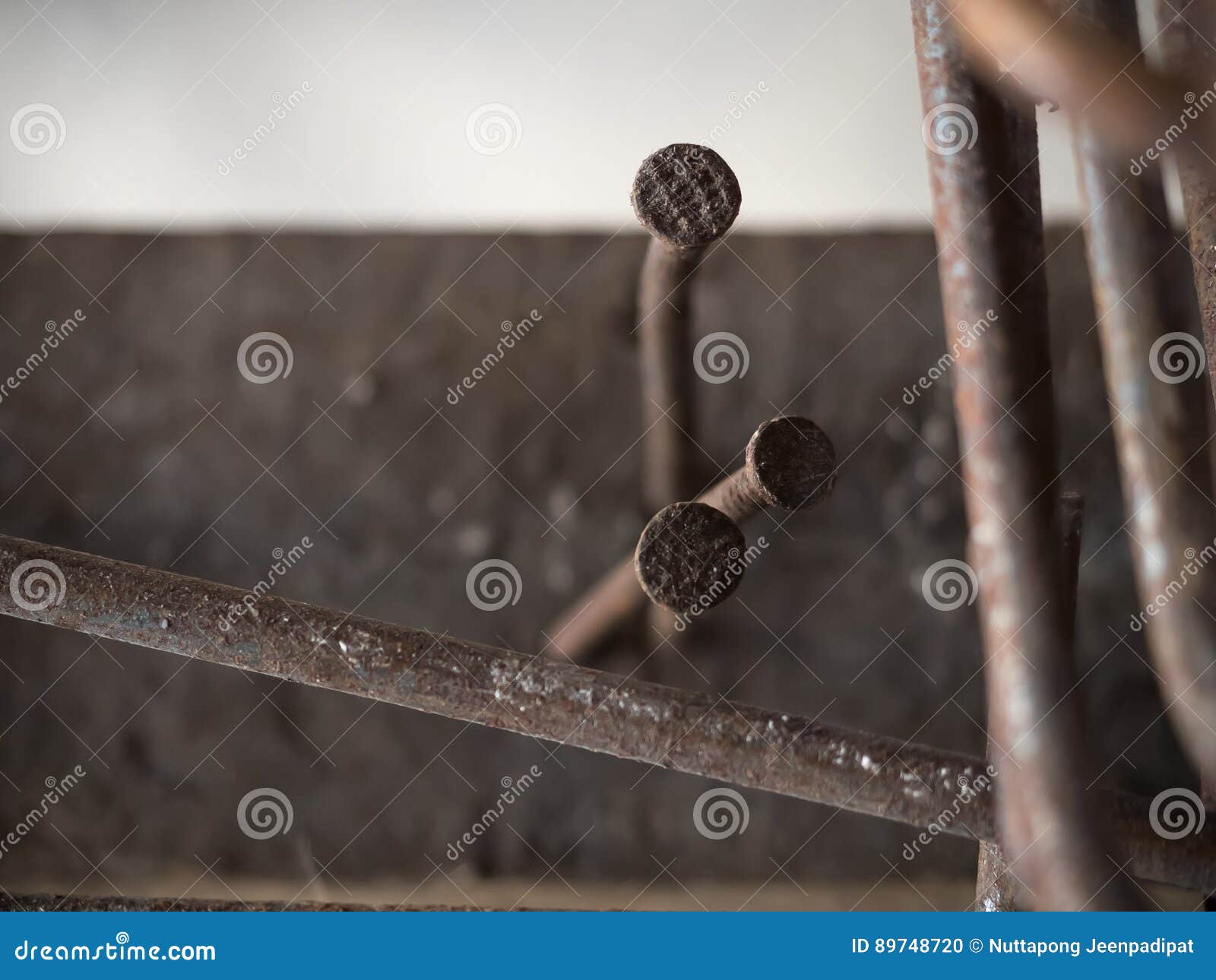 Steel Bar Bending On Table Stock Photography | CartoonDealer.com #148450112