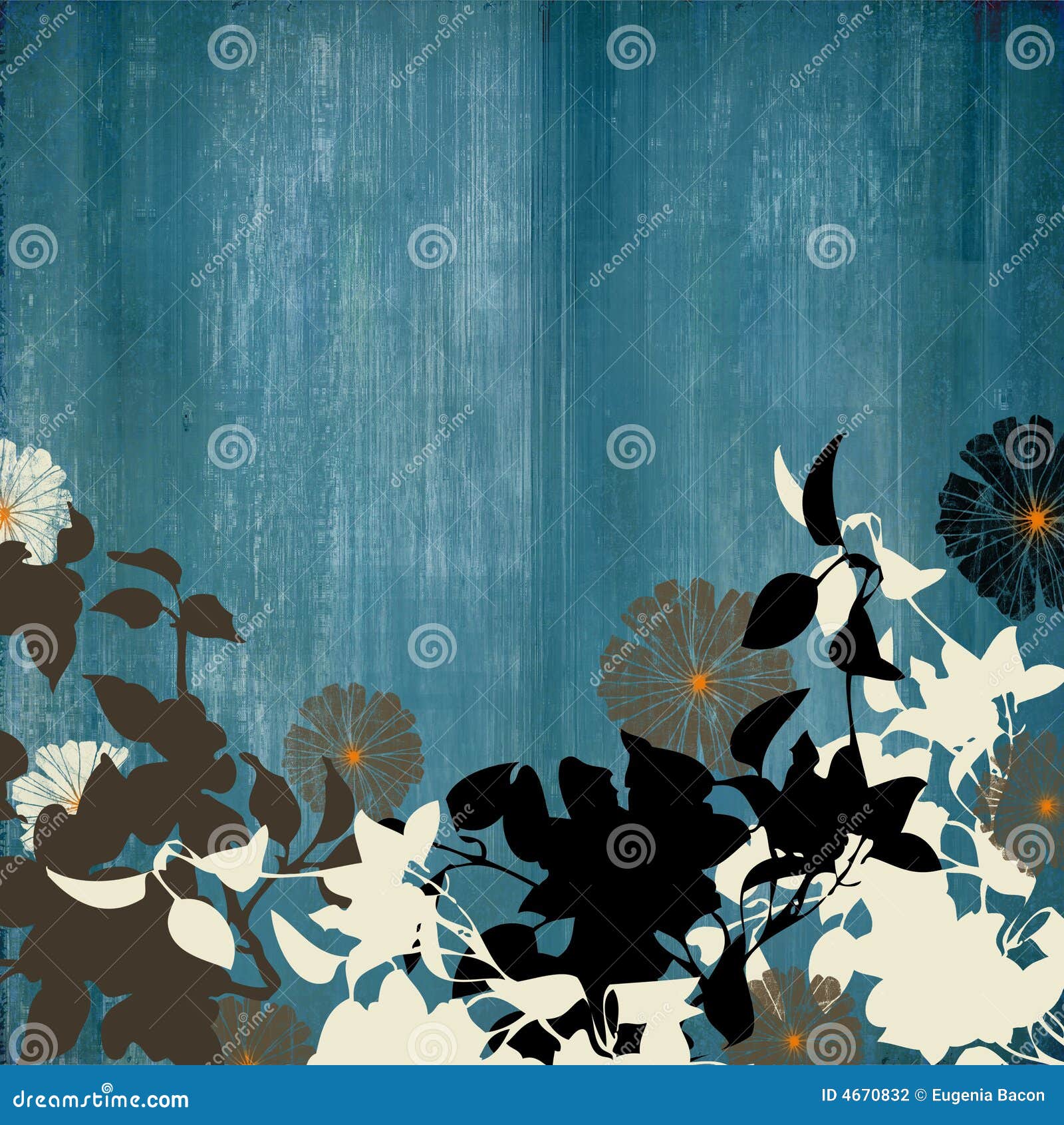 Steel Blue Distressed Background Stock Illustration - Illustration of ...