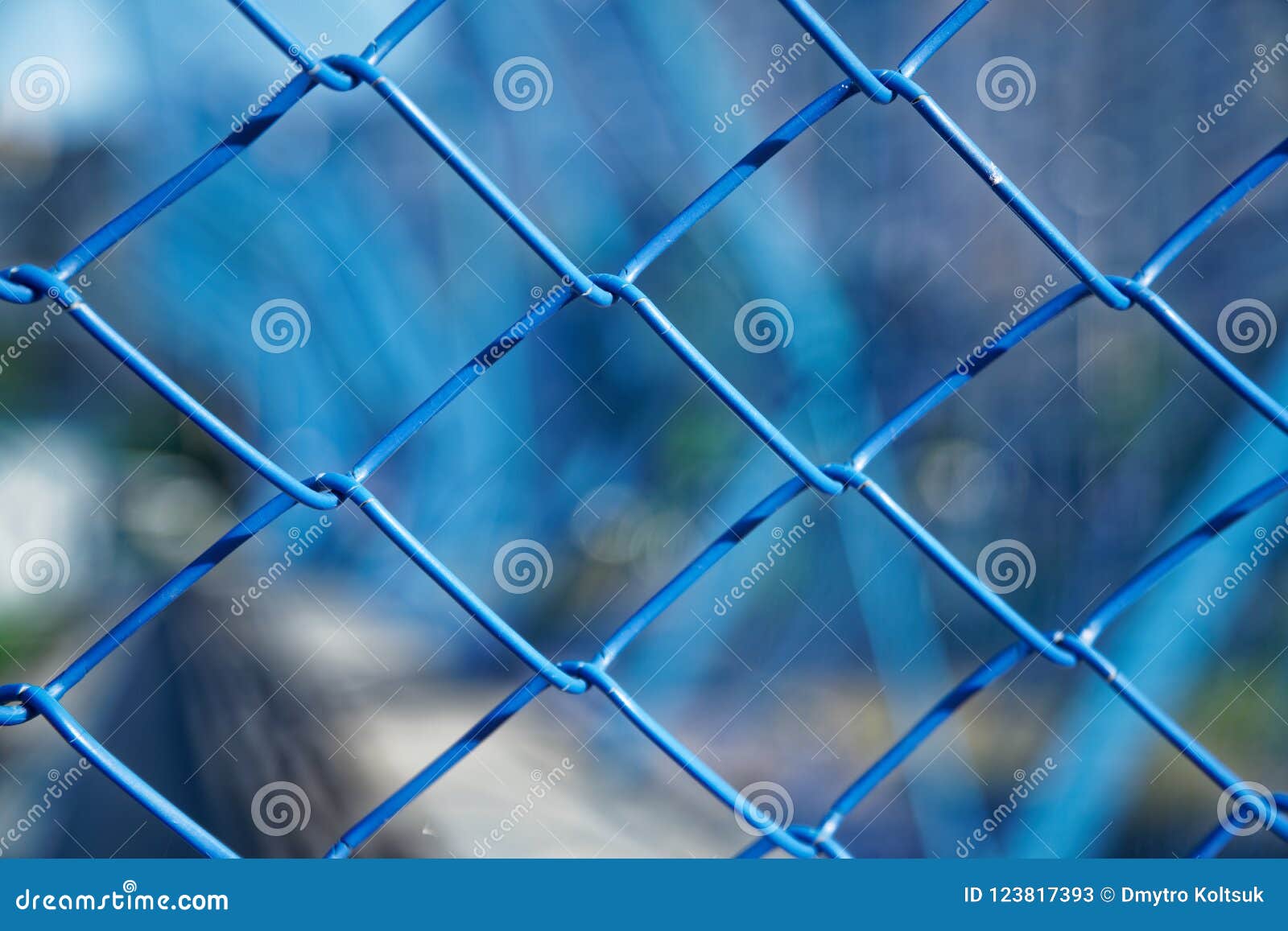 Steel Blue Nets or Mesh with Defocused Background for Web Site or ...