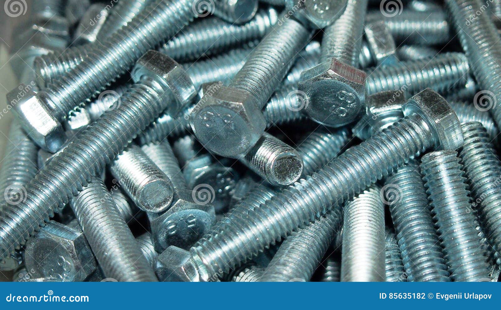 Steel bolt stock photo. Image of nails, backgrounds, iron - 85635182