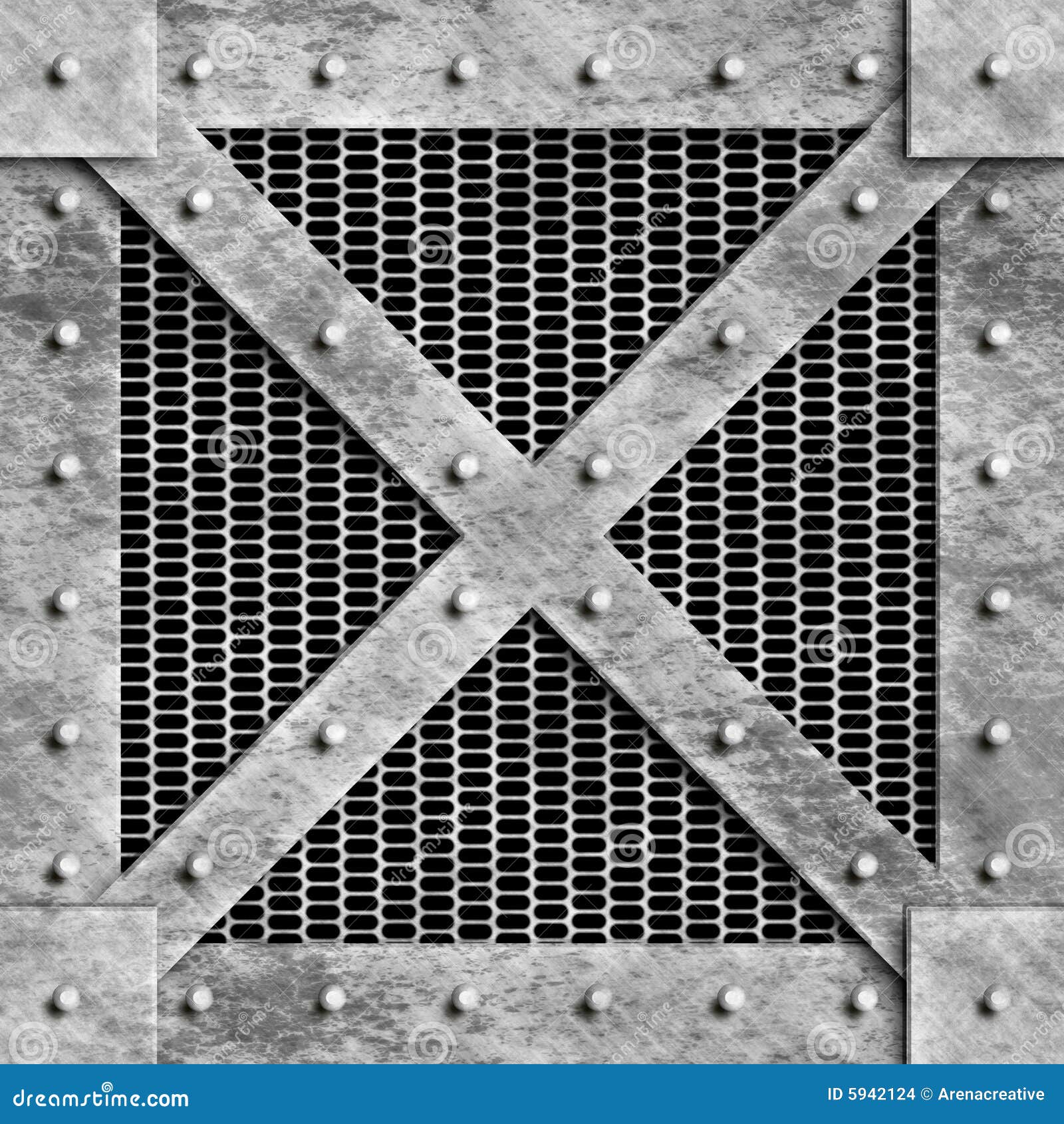 Steel Box stock illustration. Illustration of background - 5942124