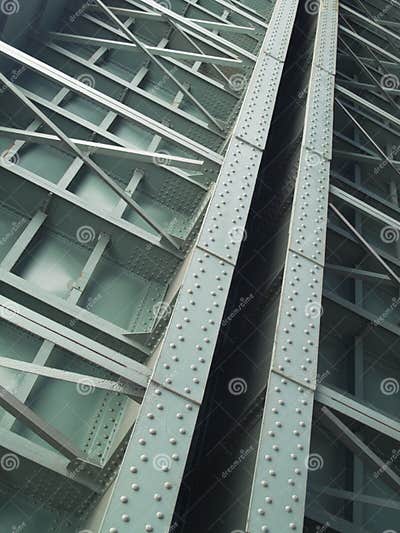 Steel bridge 1 stock image. Image of stable, street, iron - 716719