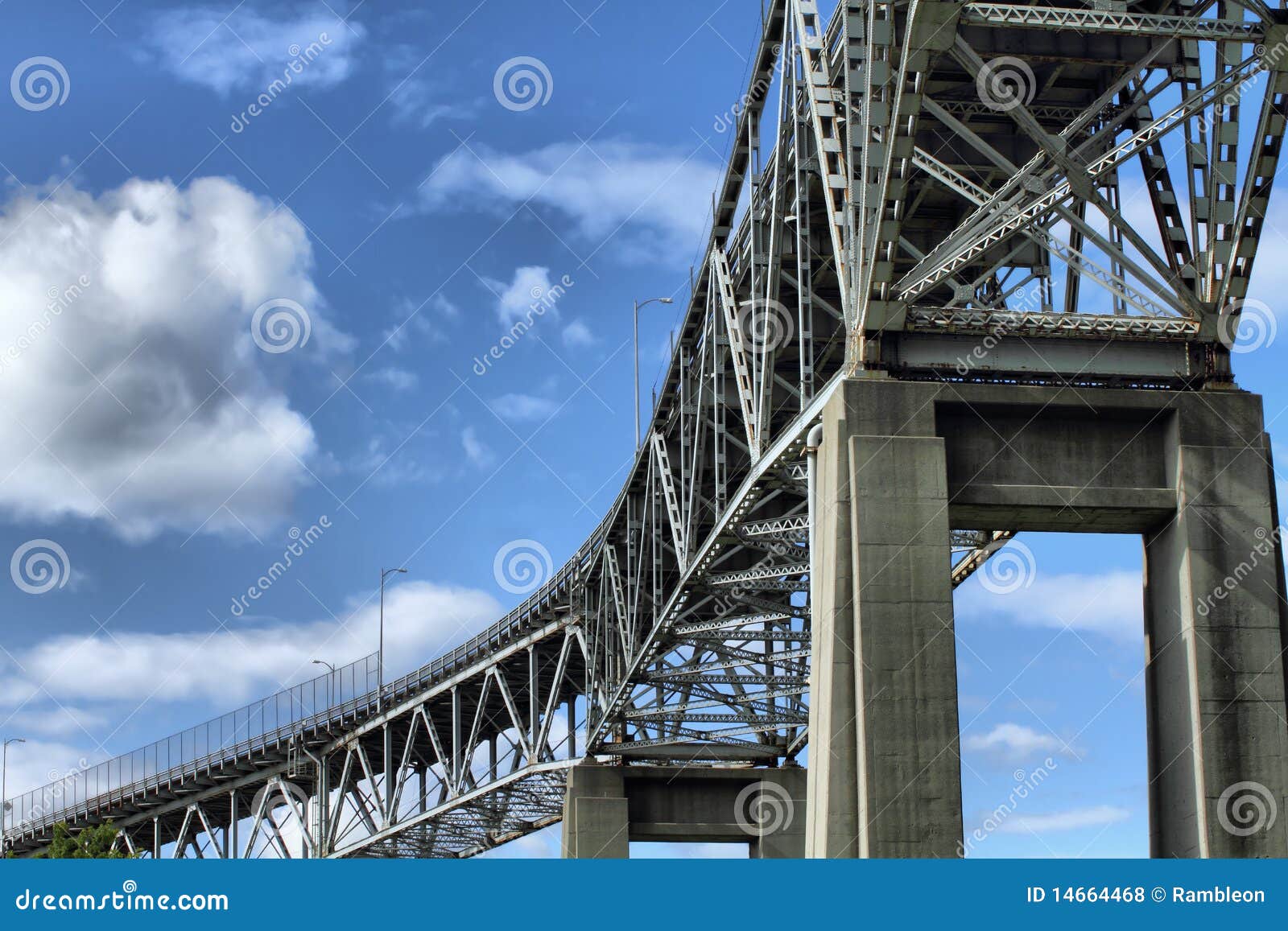 Steel Bridge stock photo. Image of journey, transport - 14664468