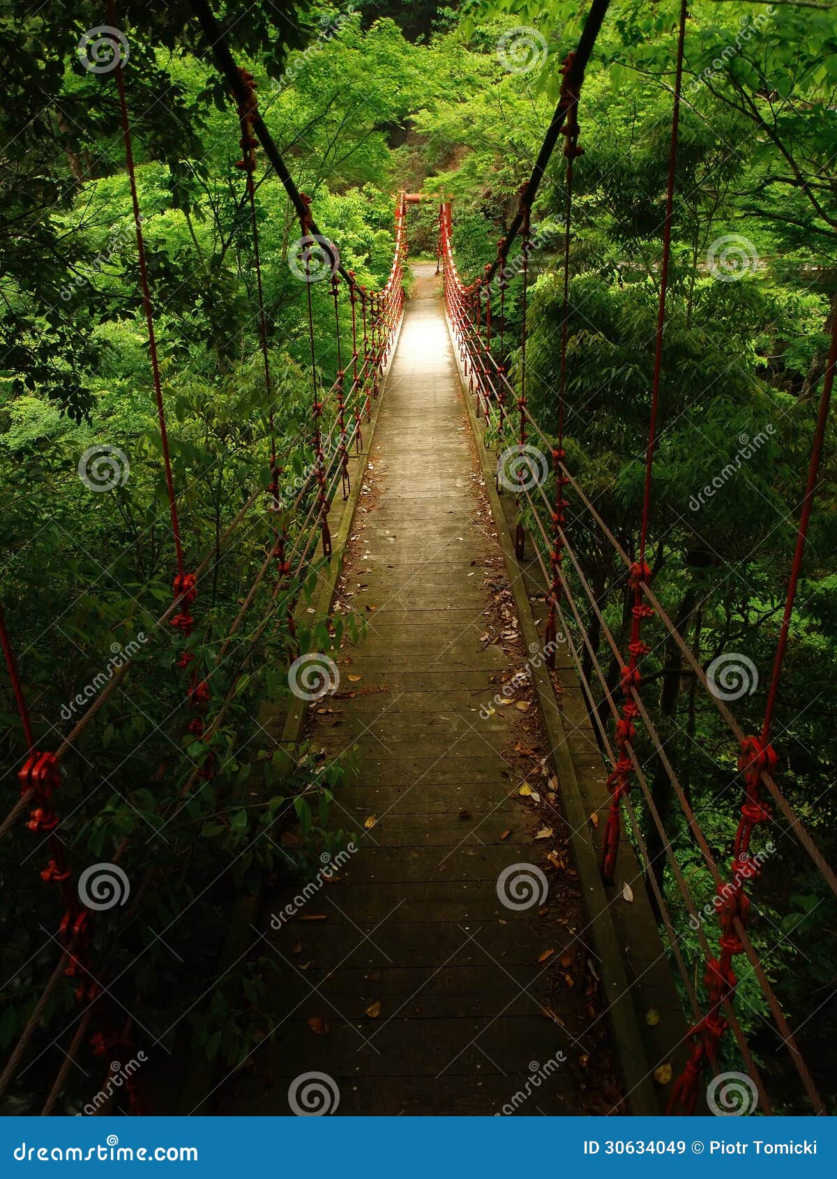 Steel Bridge in the Mountains in Japan Stock Image - Image of cloud ...