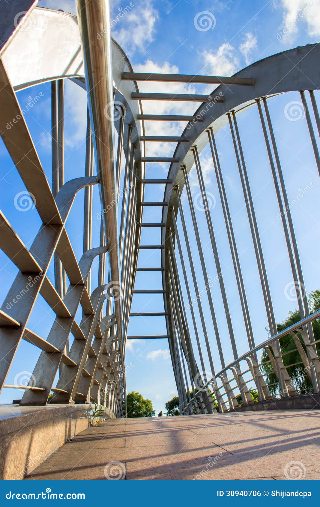 Steel bridge stock photo. Image of china, shanghai, building - 30940706