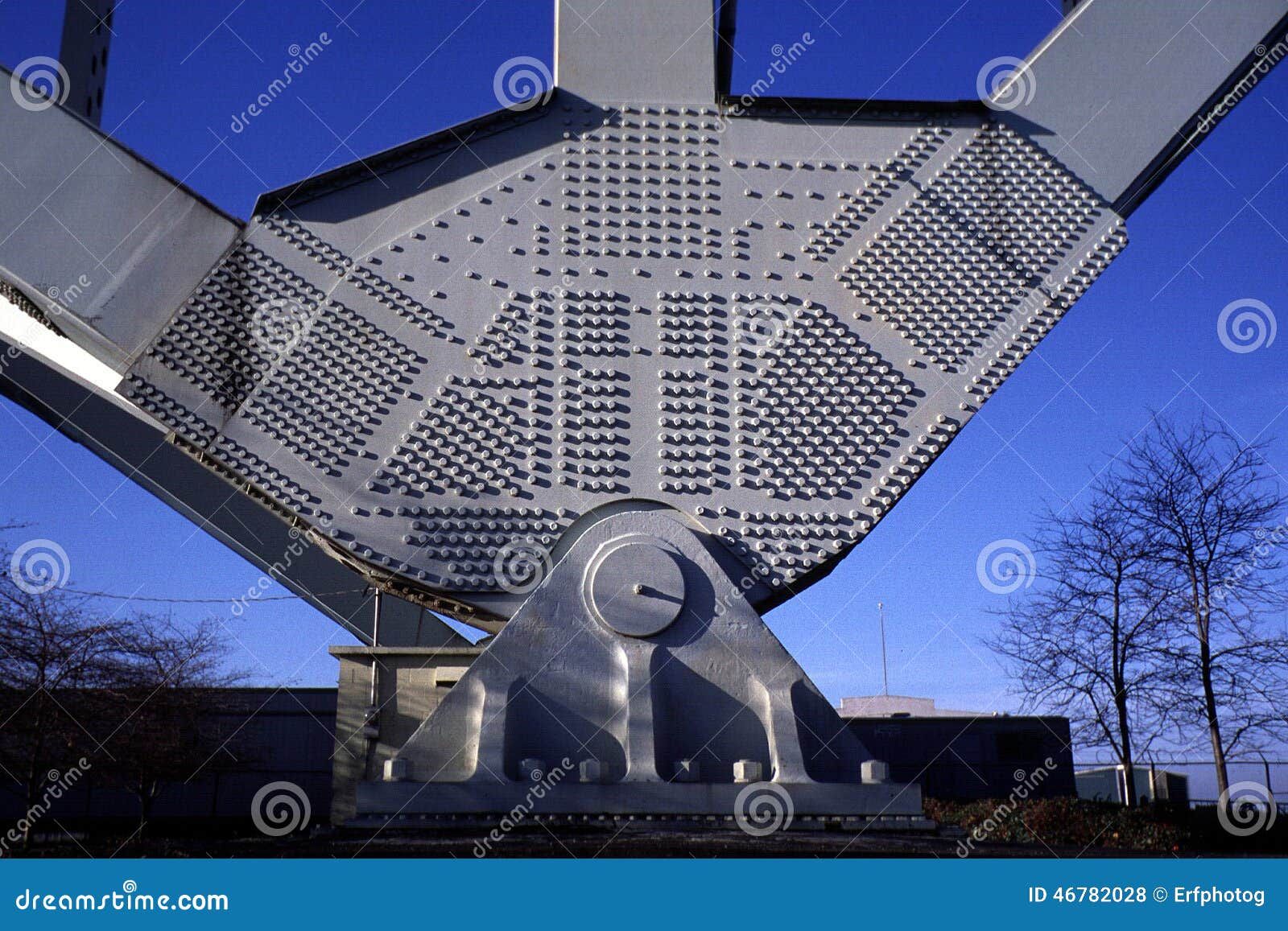 Steel Bridge Support stock photo. Image of bridge, civil - 46782028