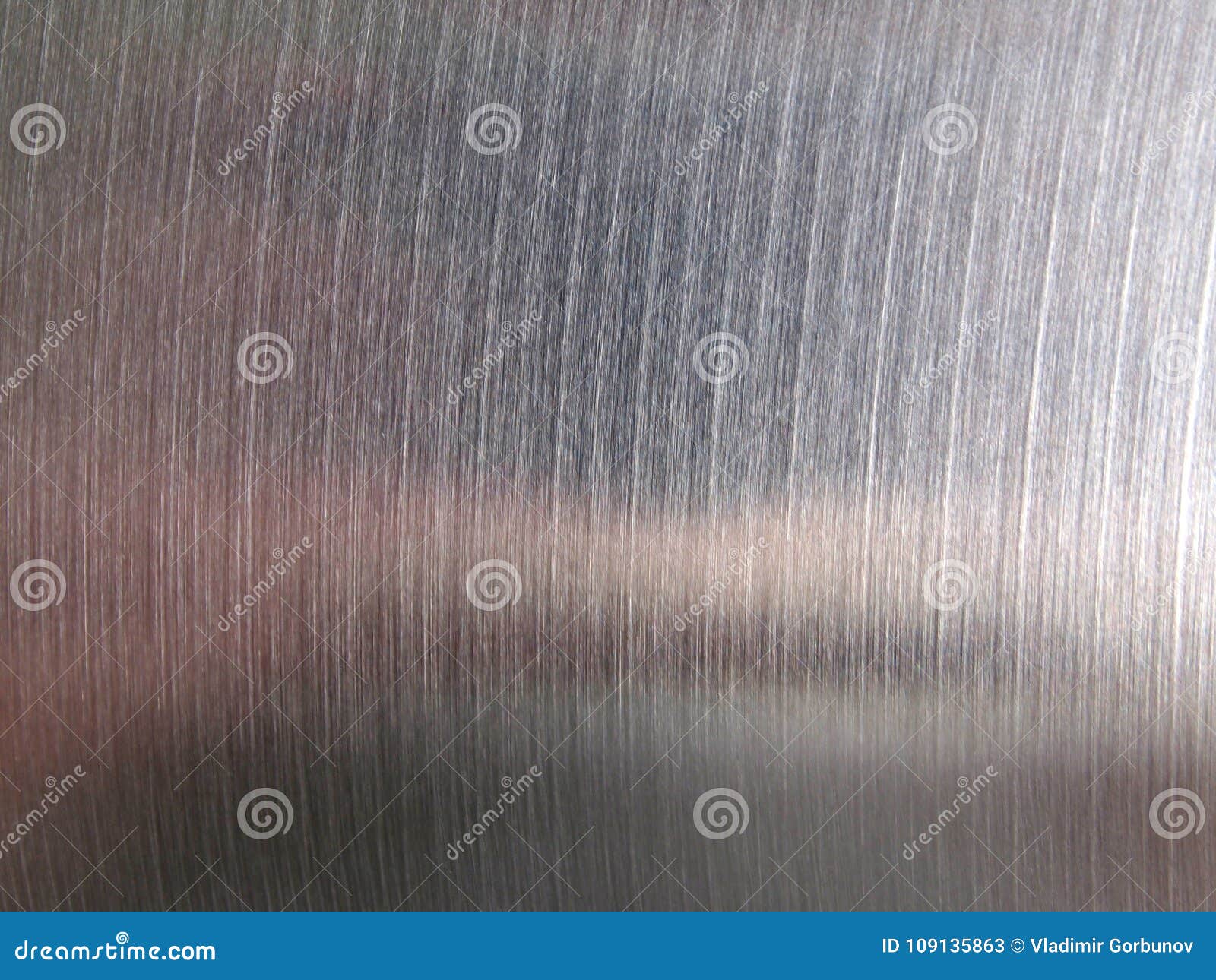 Steel Brushed Metal Texture Stock Image - Image of plate, surface ...