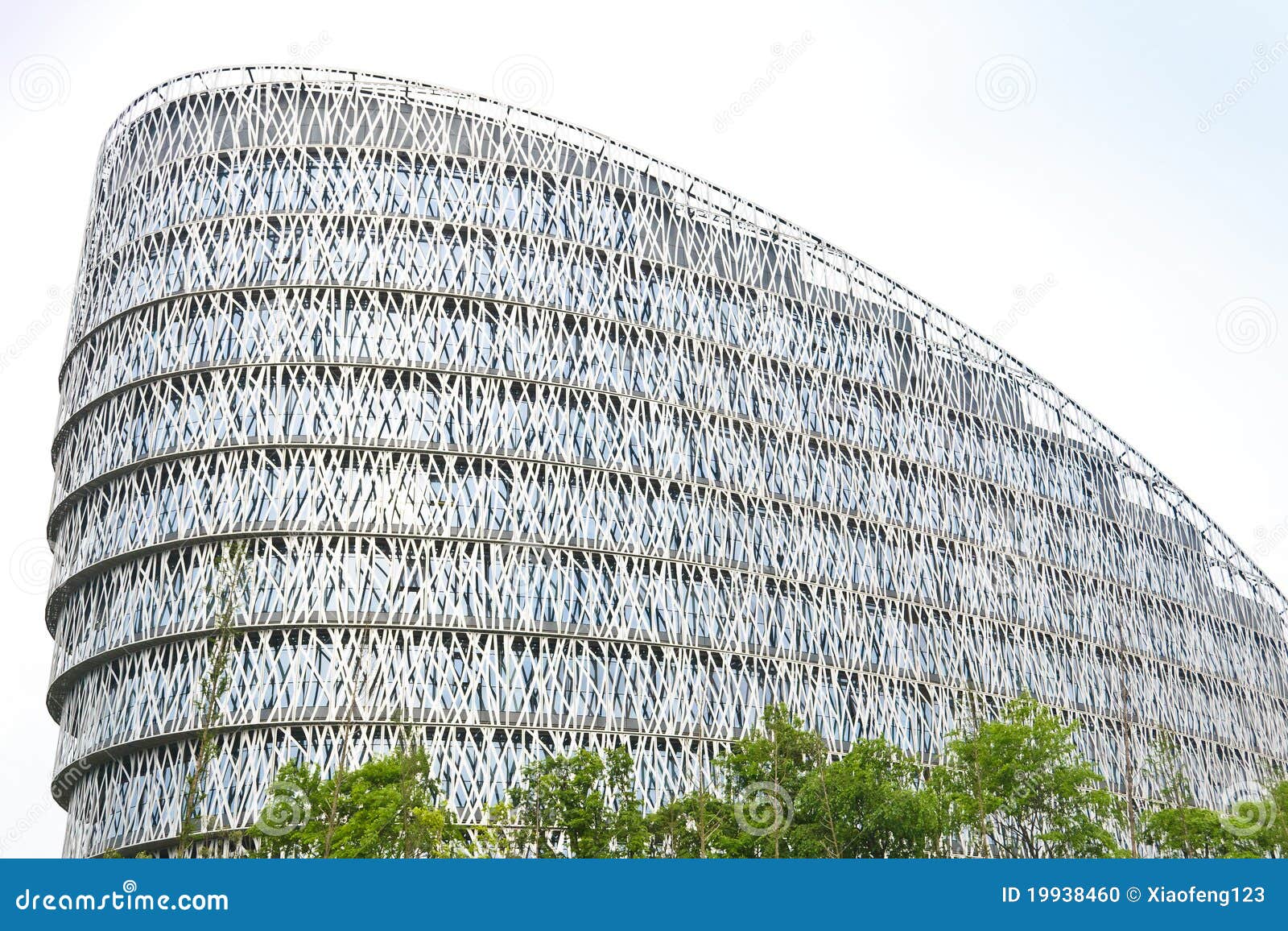Steel building stock photo. Image of office, high, construction - 19938460