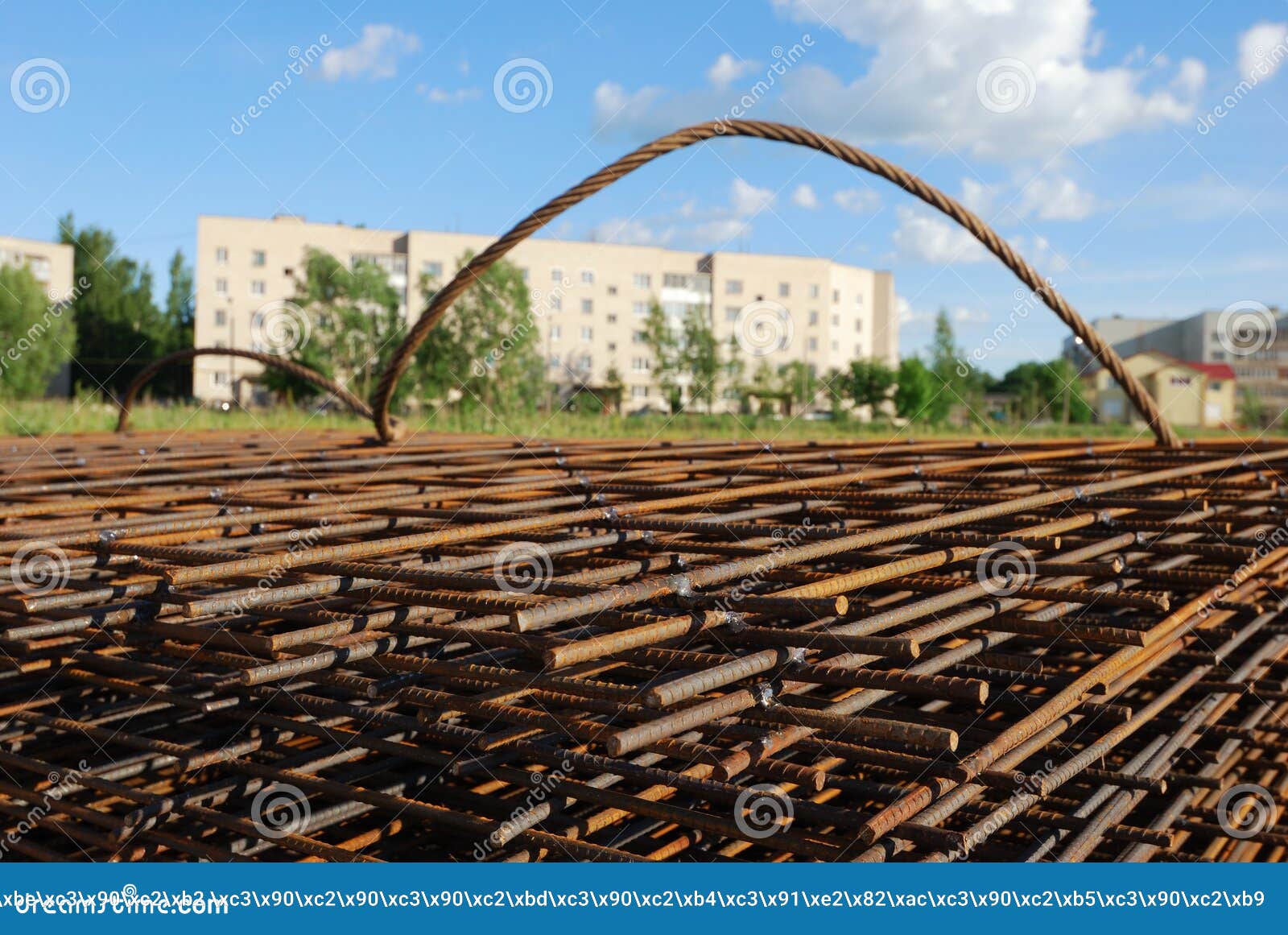 Steel building armature stock photo. Image of iron, home - 19826500