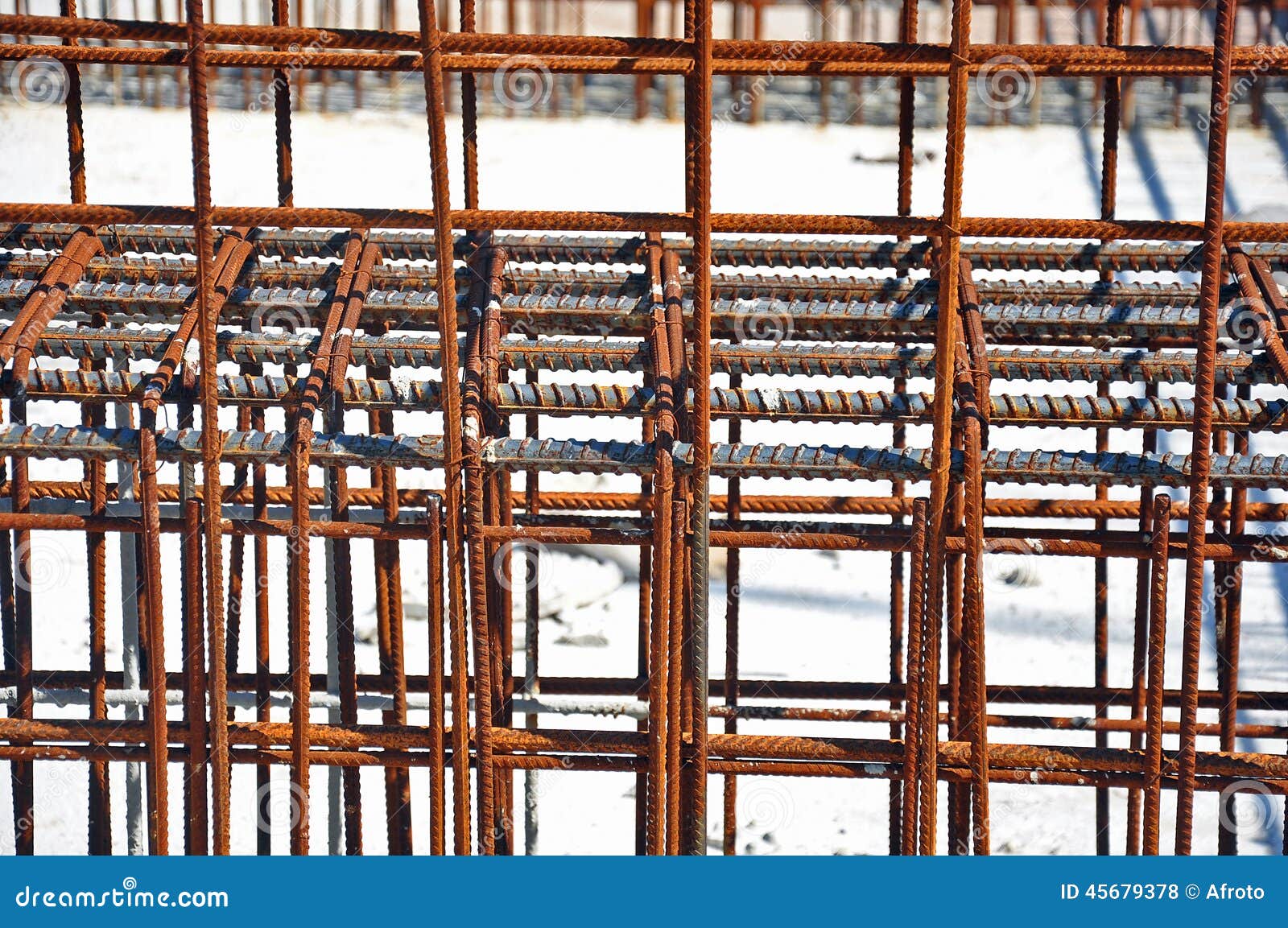 Steel building armature stock photo. Image of industrial - 45679378