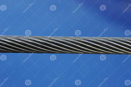 Steel cable stock image. Image of cable, strength, cables - 468893