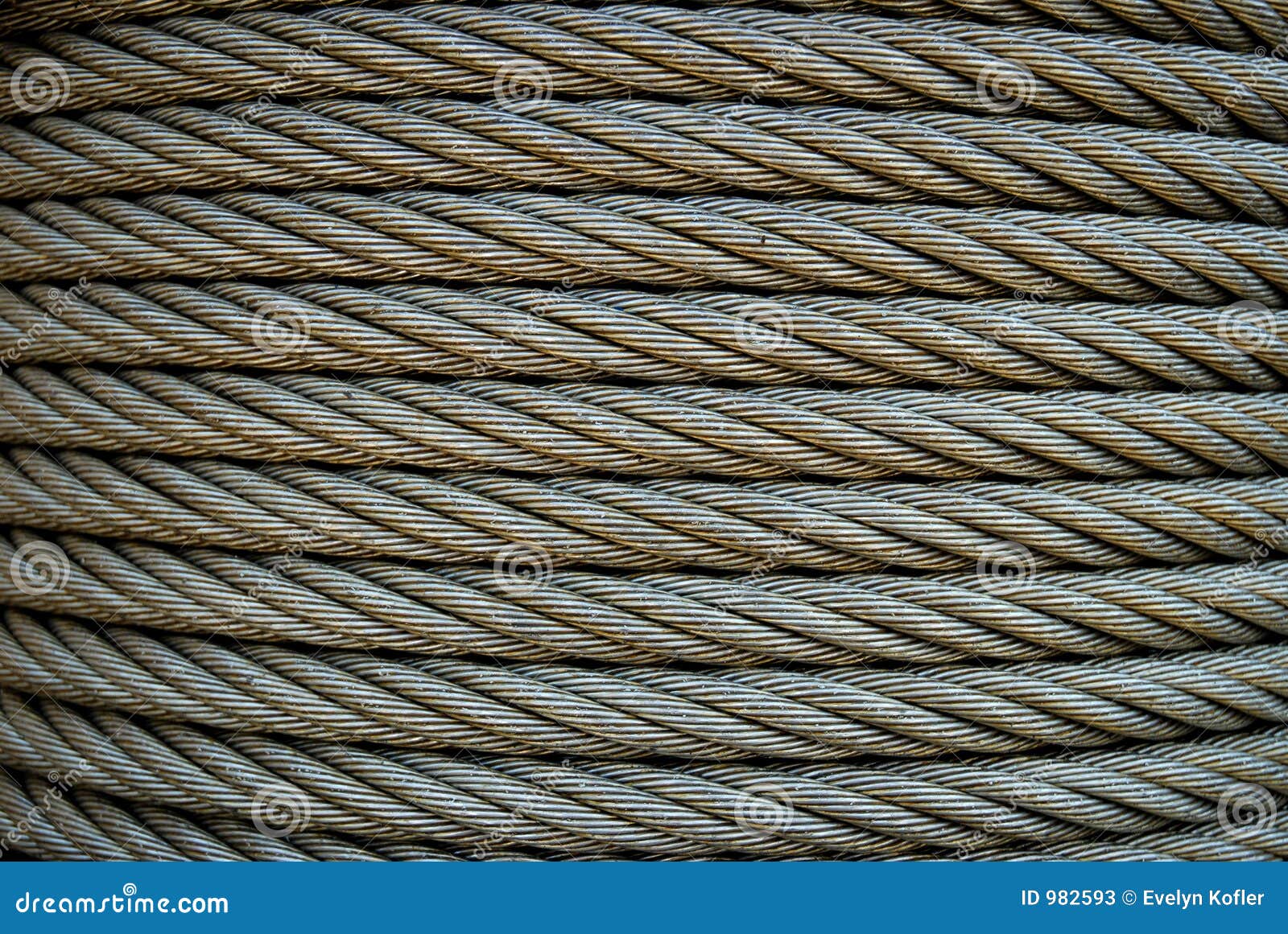 Steel Cable stock image. Image of wire, white, copper, twine - 982593