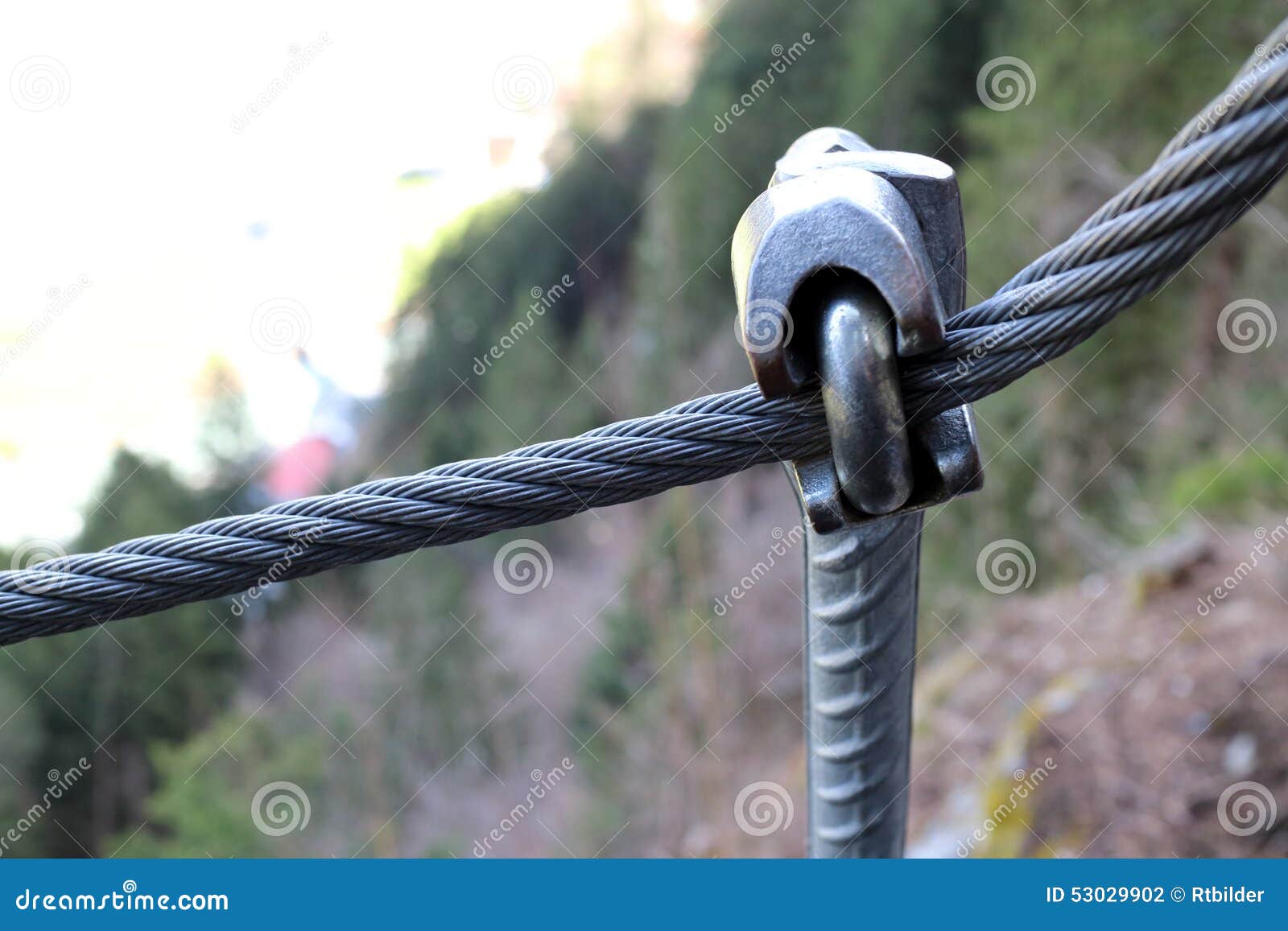 Steel cable stock photo. Image of metallic, detail, bundle - 53029902