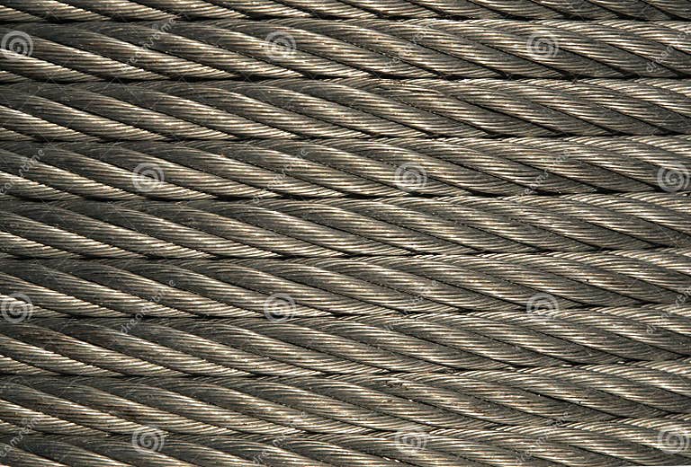 Steel Cable Roll stock image. Image of wire, object, heavy - 12300923