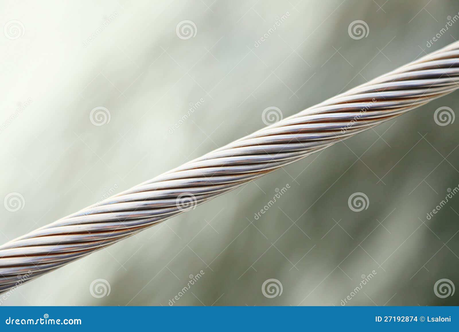 Steel Cable Wire Metal Rope Stock Photo - Image of hawser, link: 27192874