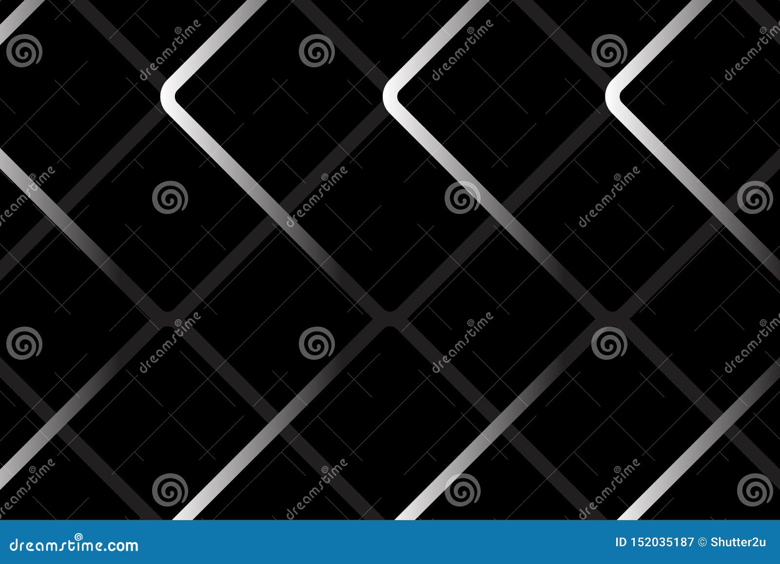 Steel Cage Abstract Vector on Black Background Stock Vector ...