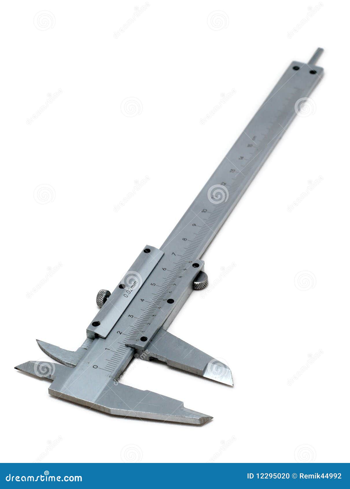 Steel caliper stock photo. Image of business, caliper - 12295020