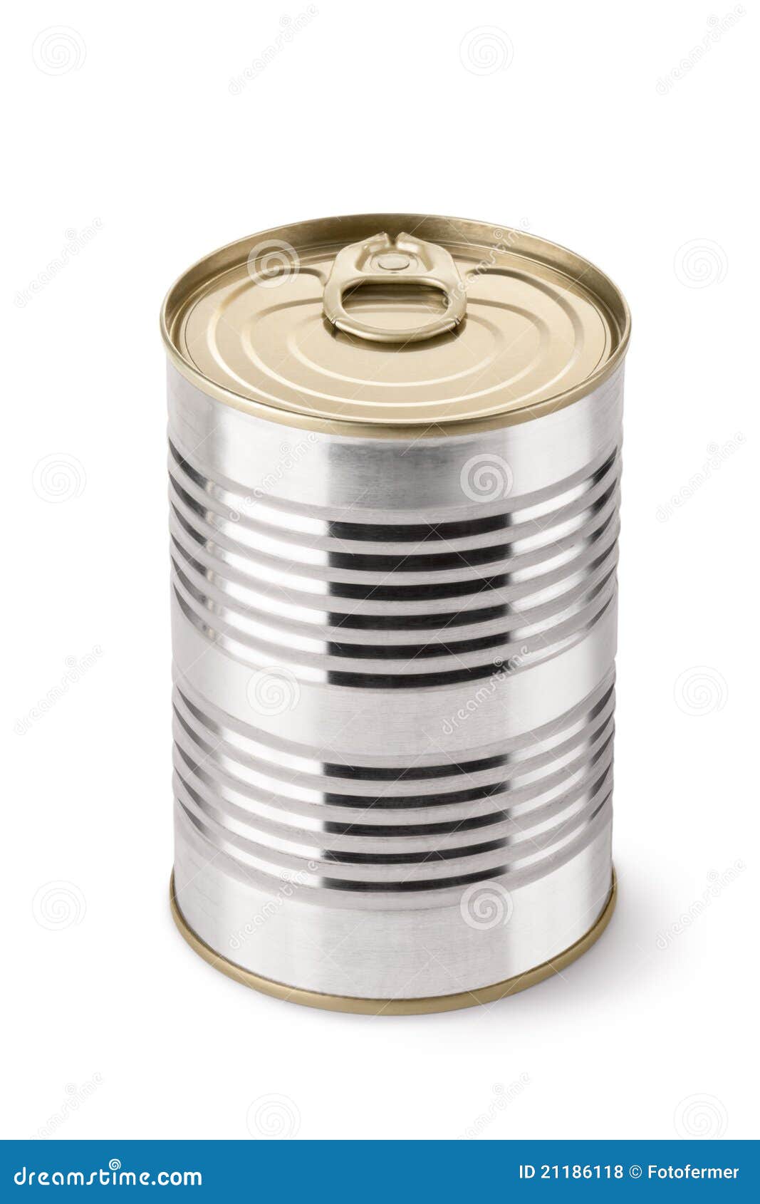 Steel Can With Key Royalty Free Stock Photos - Image: 21186118