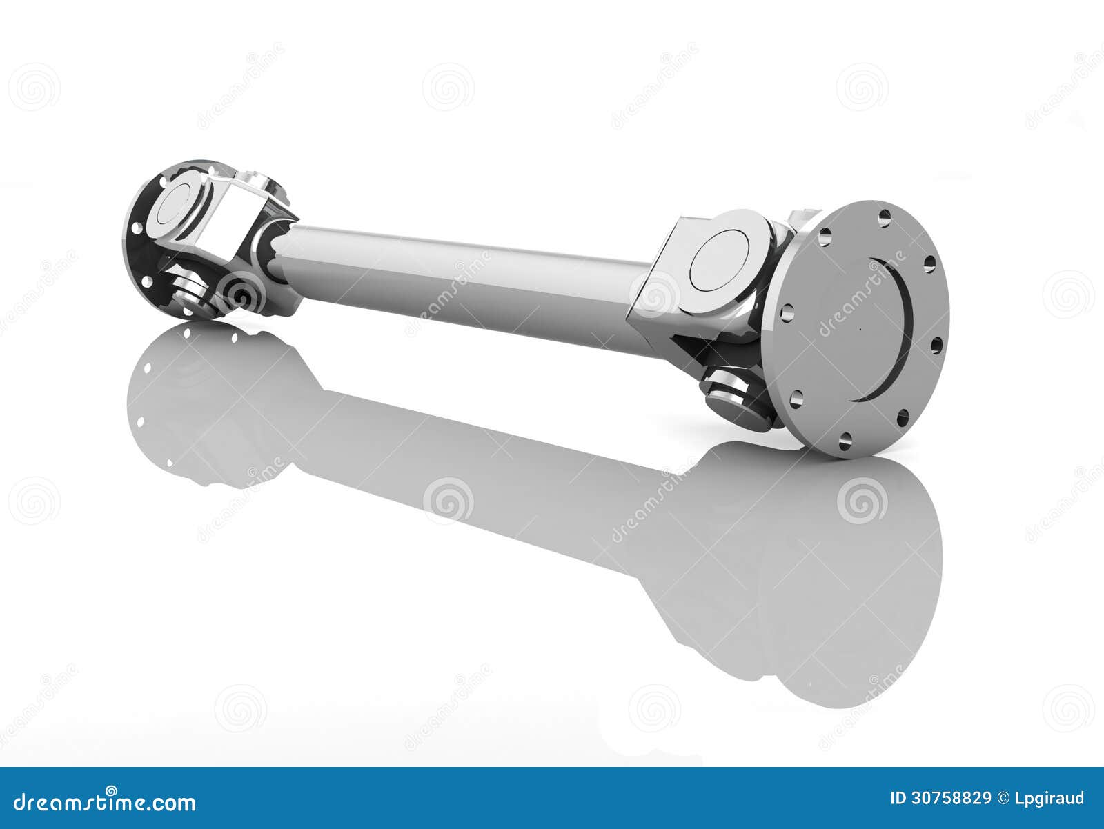 Steel cardan stock illustration. Illustration of steel - 30758829