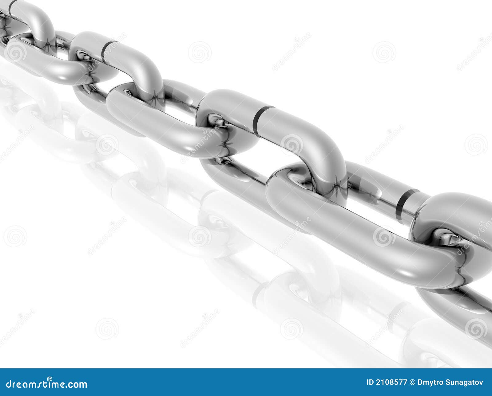 Steel chain stock illustration. Illustration of figurative - 2108577