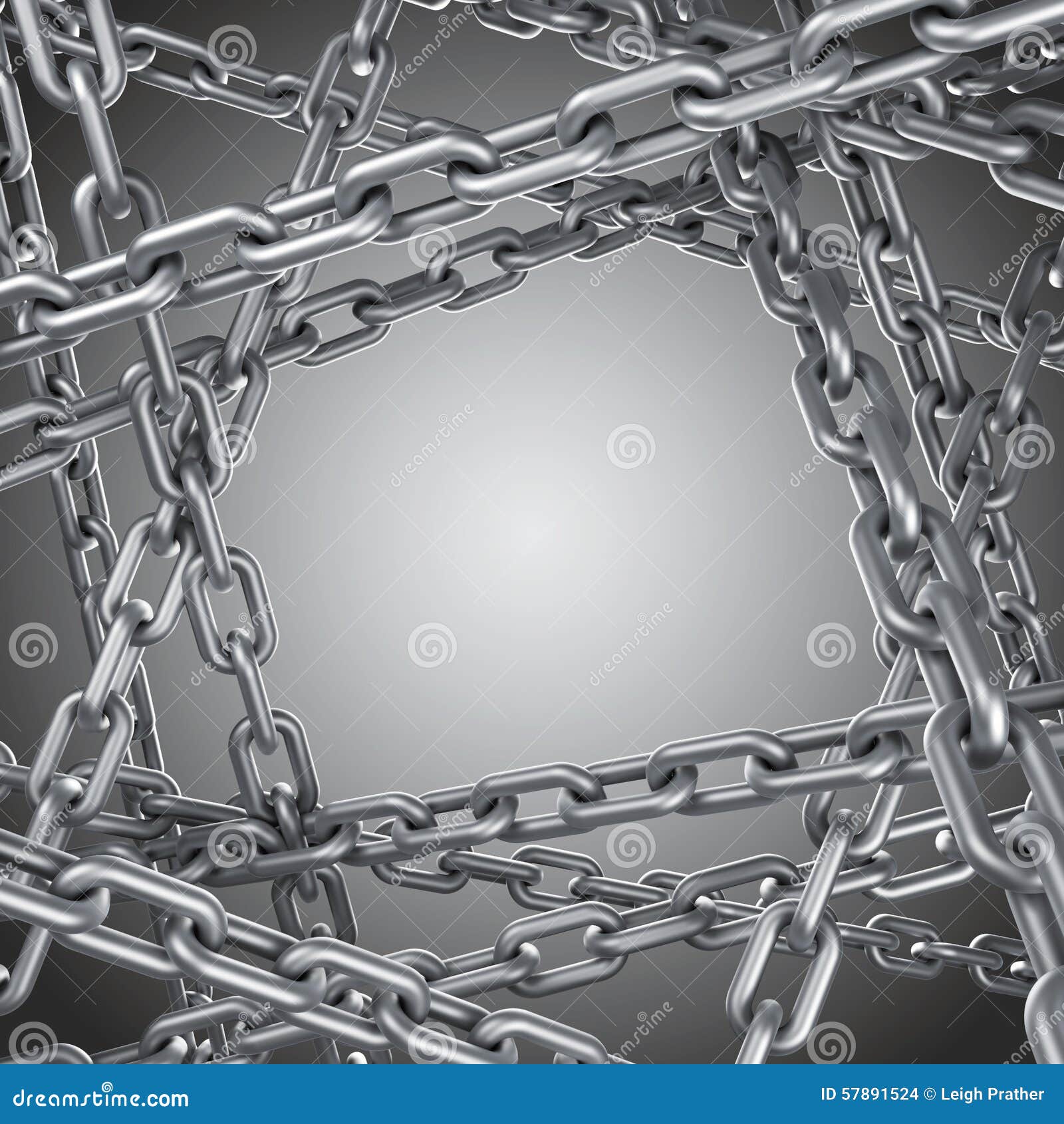 Steel chain background stock illustration. Illustration of protection ...