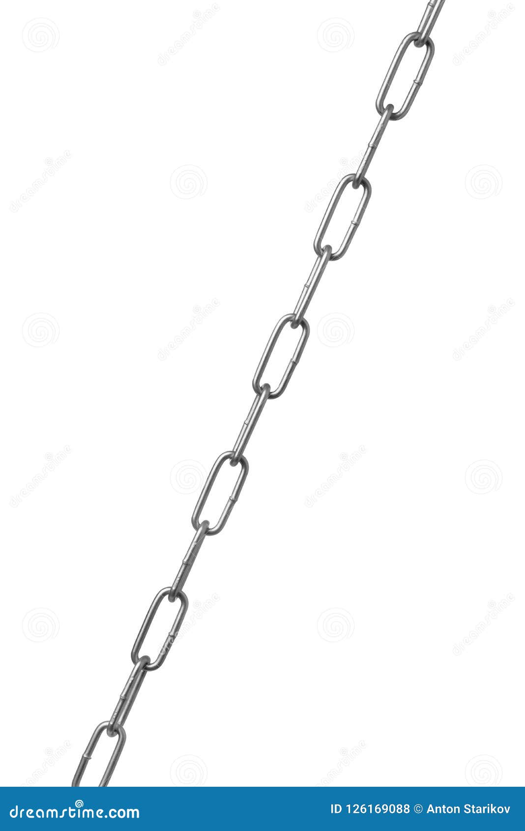 Steel chain stock photo. Image of join, metal, connect - 126169088