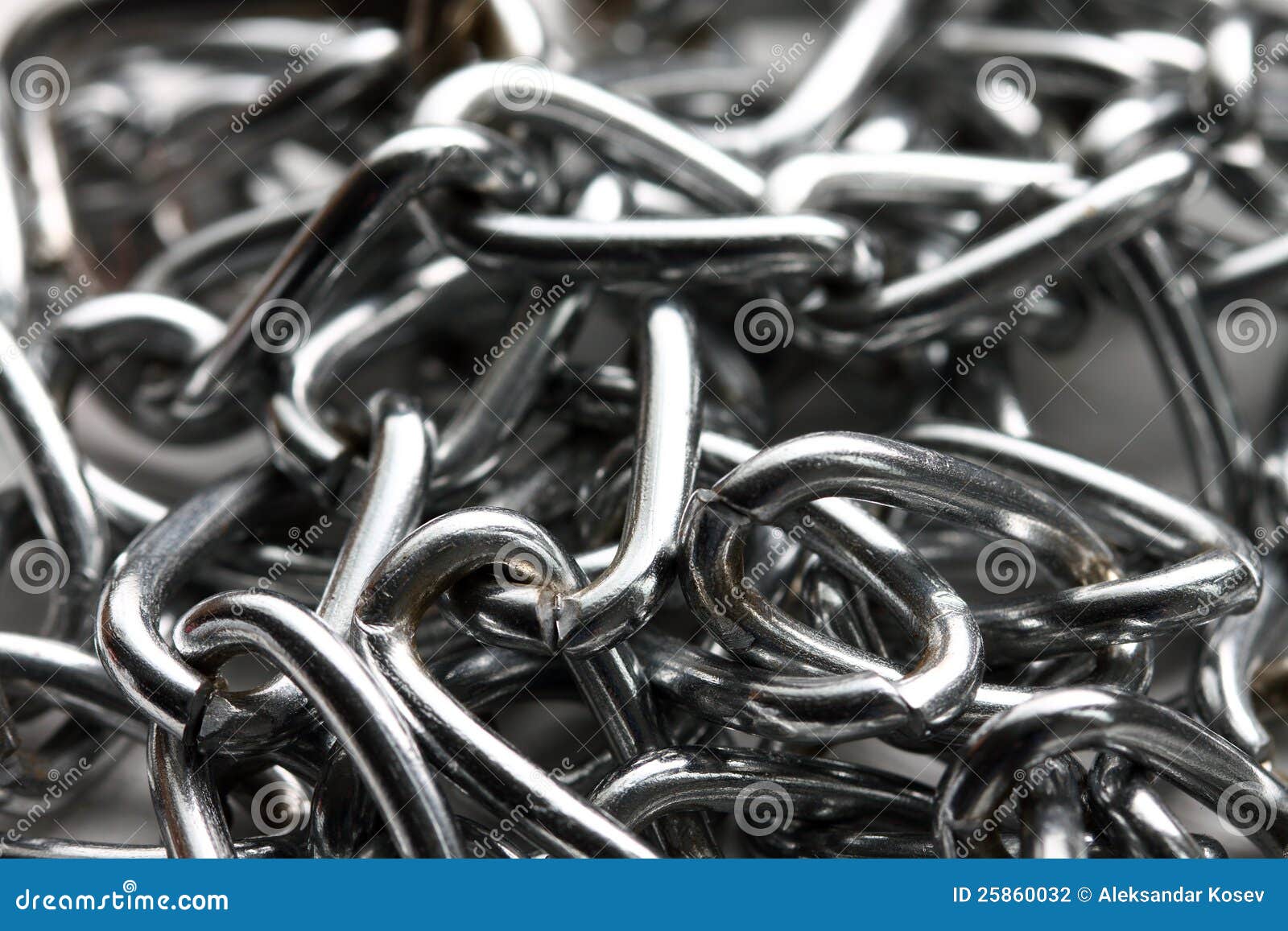 Steel chain links stock photo. Image of protection, security - 25860032