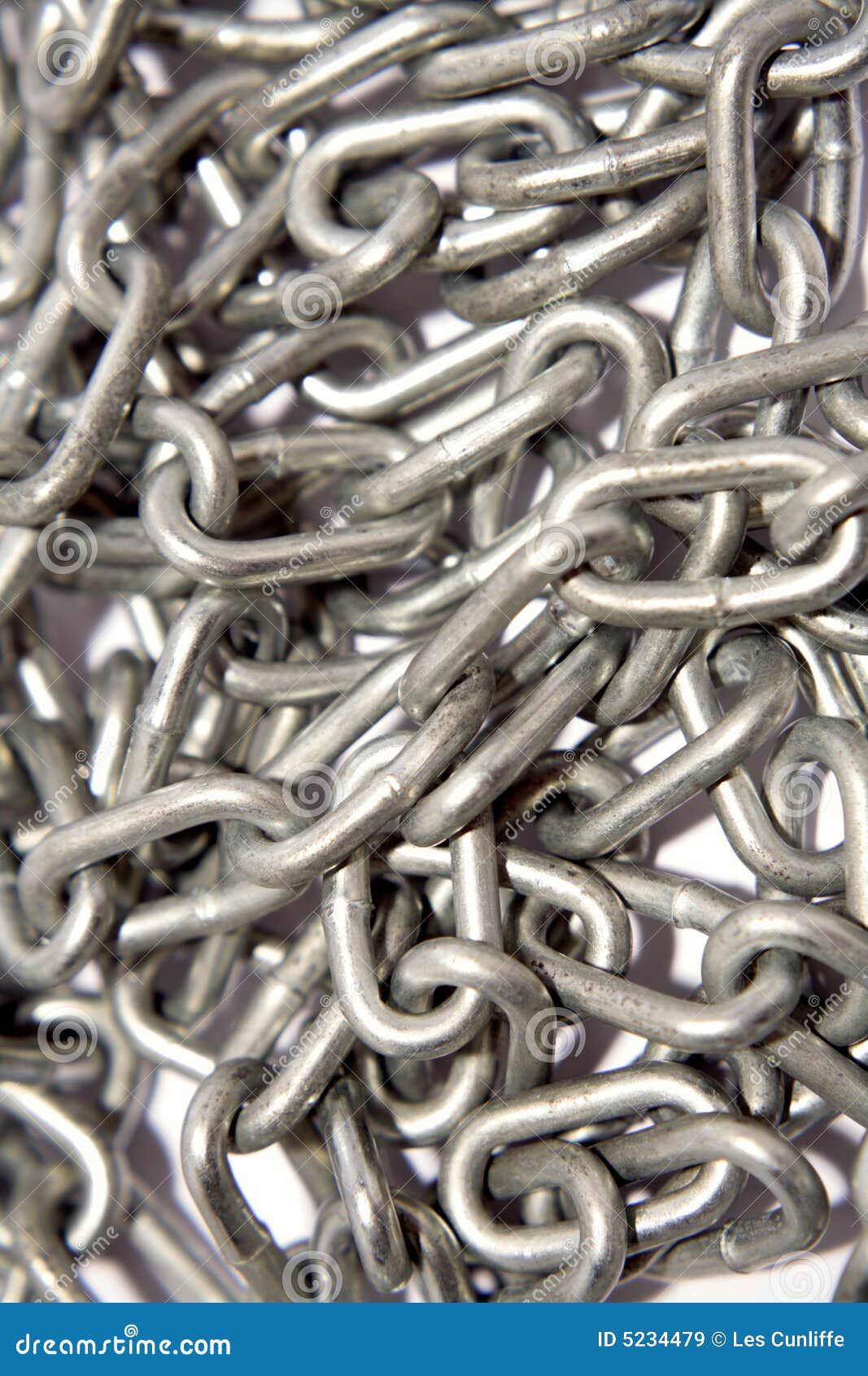 Steel chain links stock image. Image of fasten, connection - 5234479